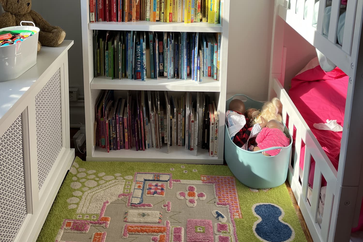 How I Use The Home Edit’s Rainbow Method to Organize Kid's Stuff | Cubby
