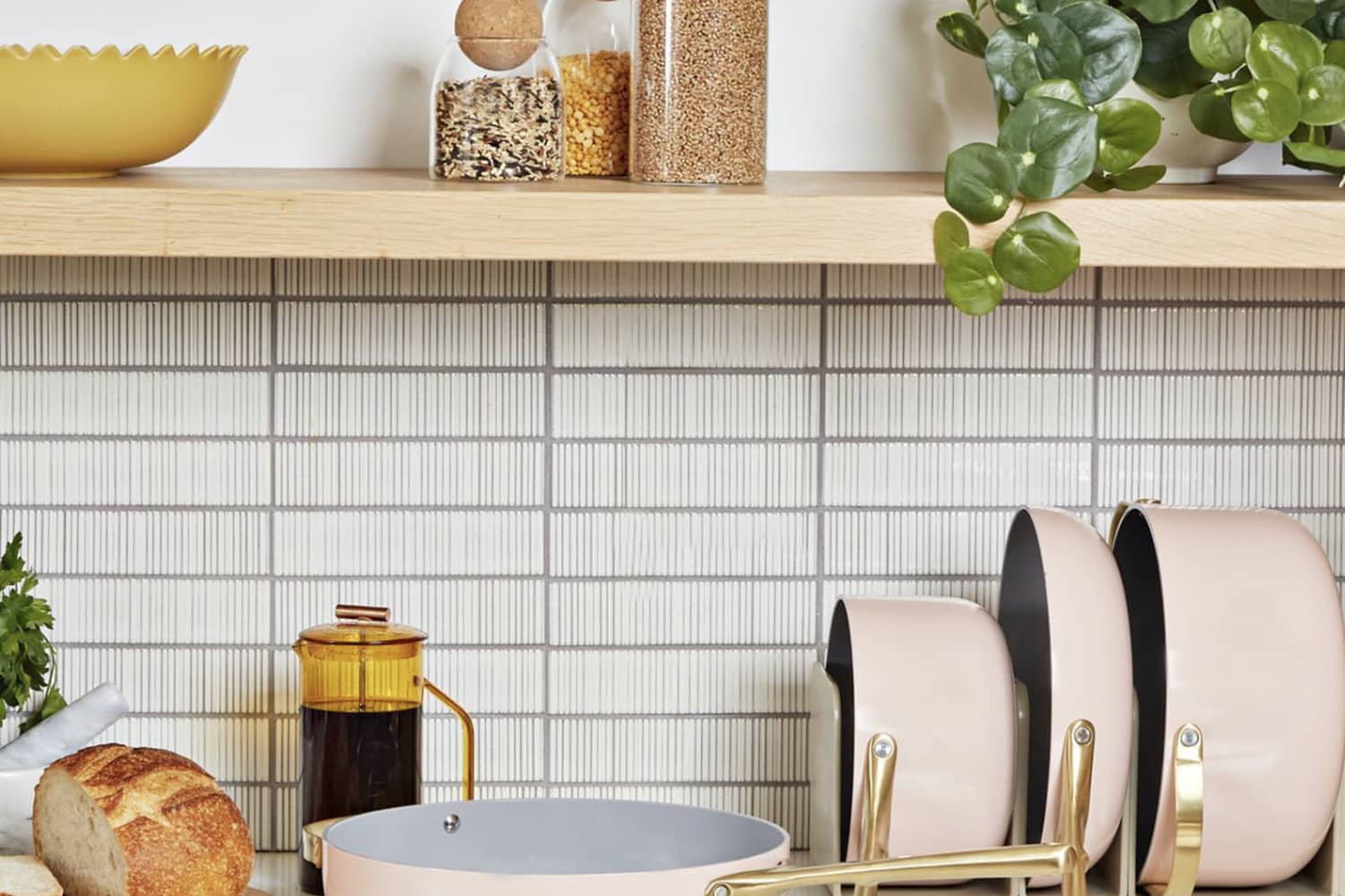 Score Caraway's Rose Quartz Cookware Set for 20% Off for Valentine's ...