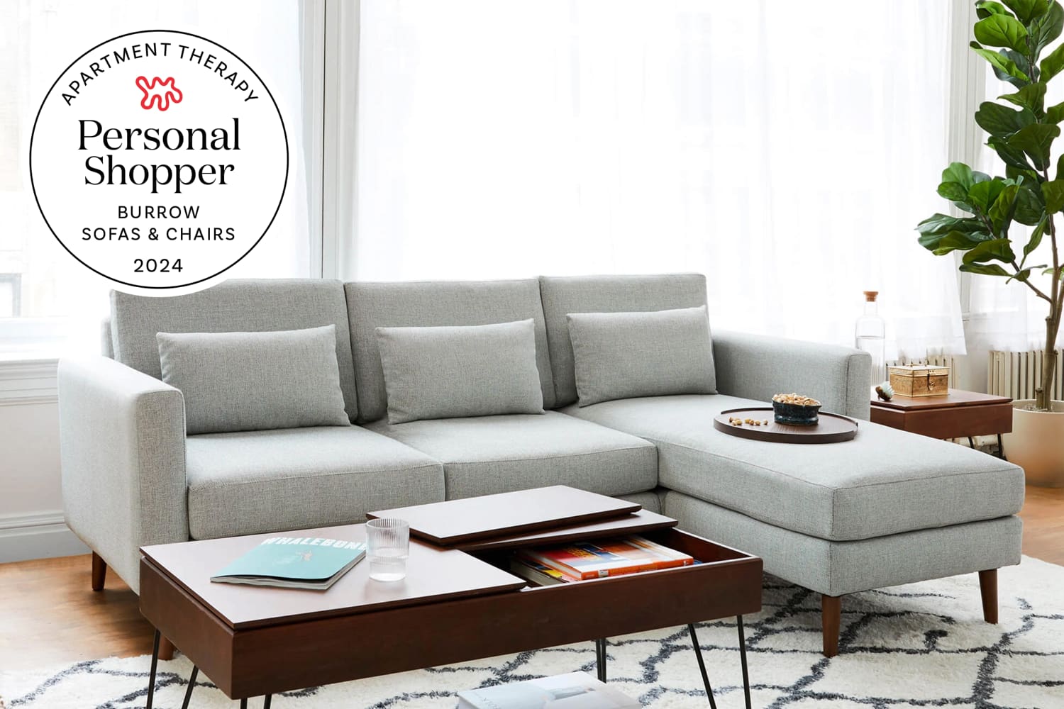 We Tested (and Rated!) Burrow's Sofas and Chairs 2025 | Apartment Therapy