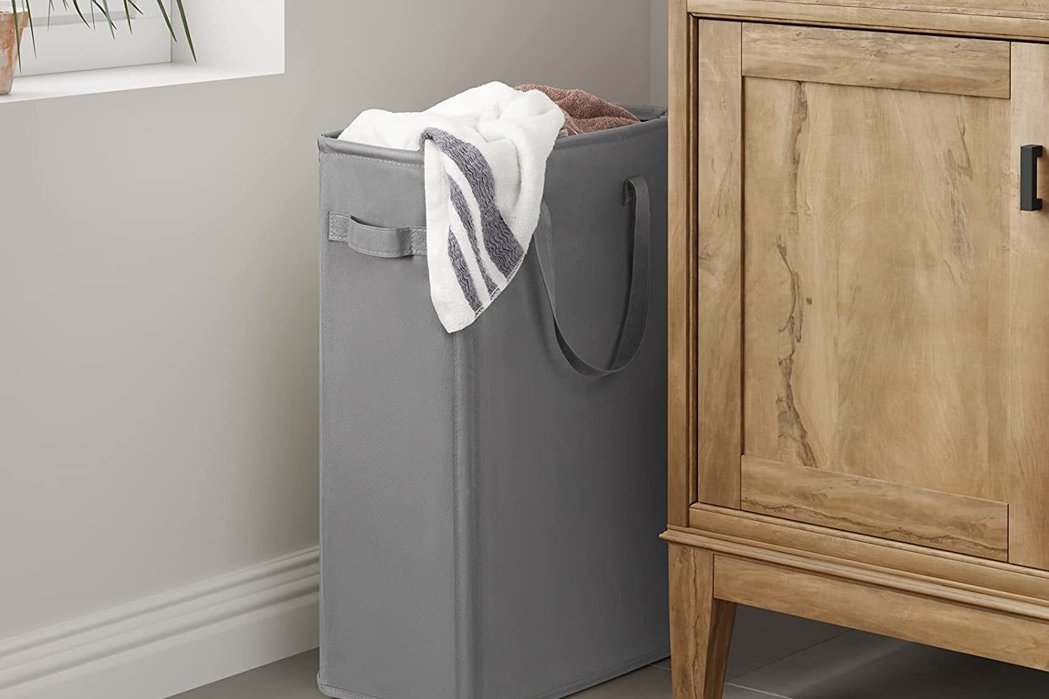Amazon Slim Laundry Hamper Review | Apartment Therapy
