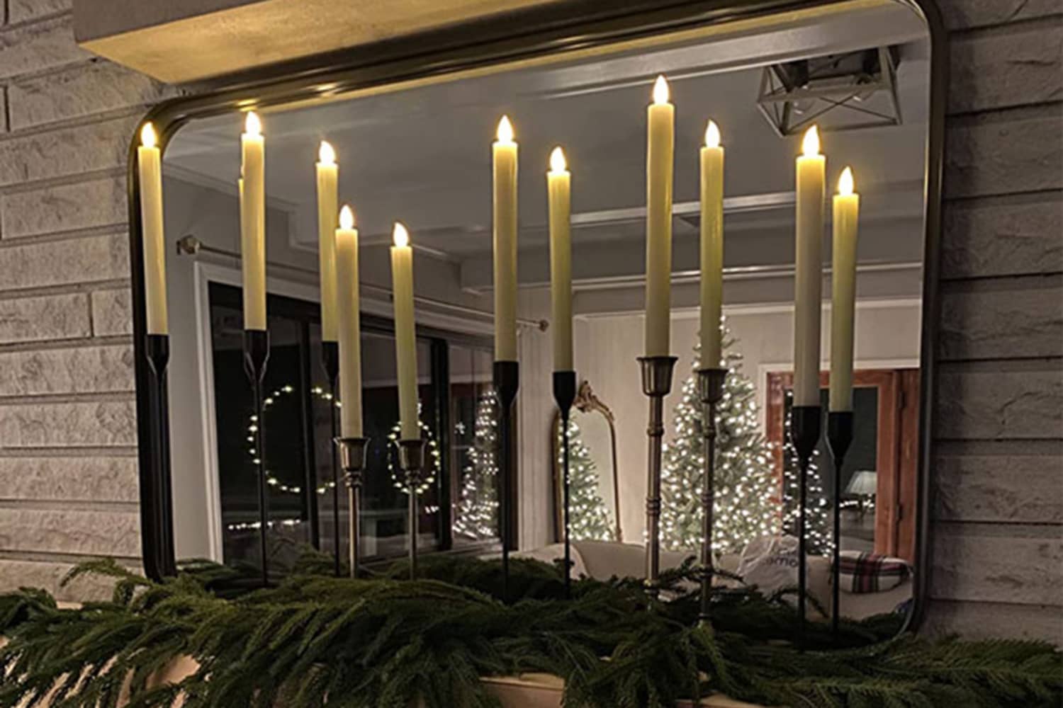 These Flamless Candlesticks Are a Must for Holiday Decorating ...