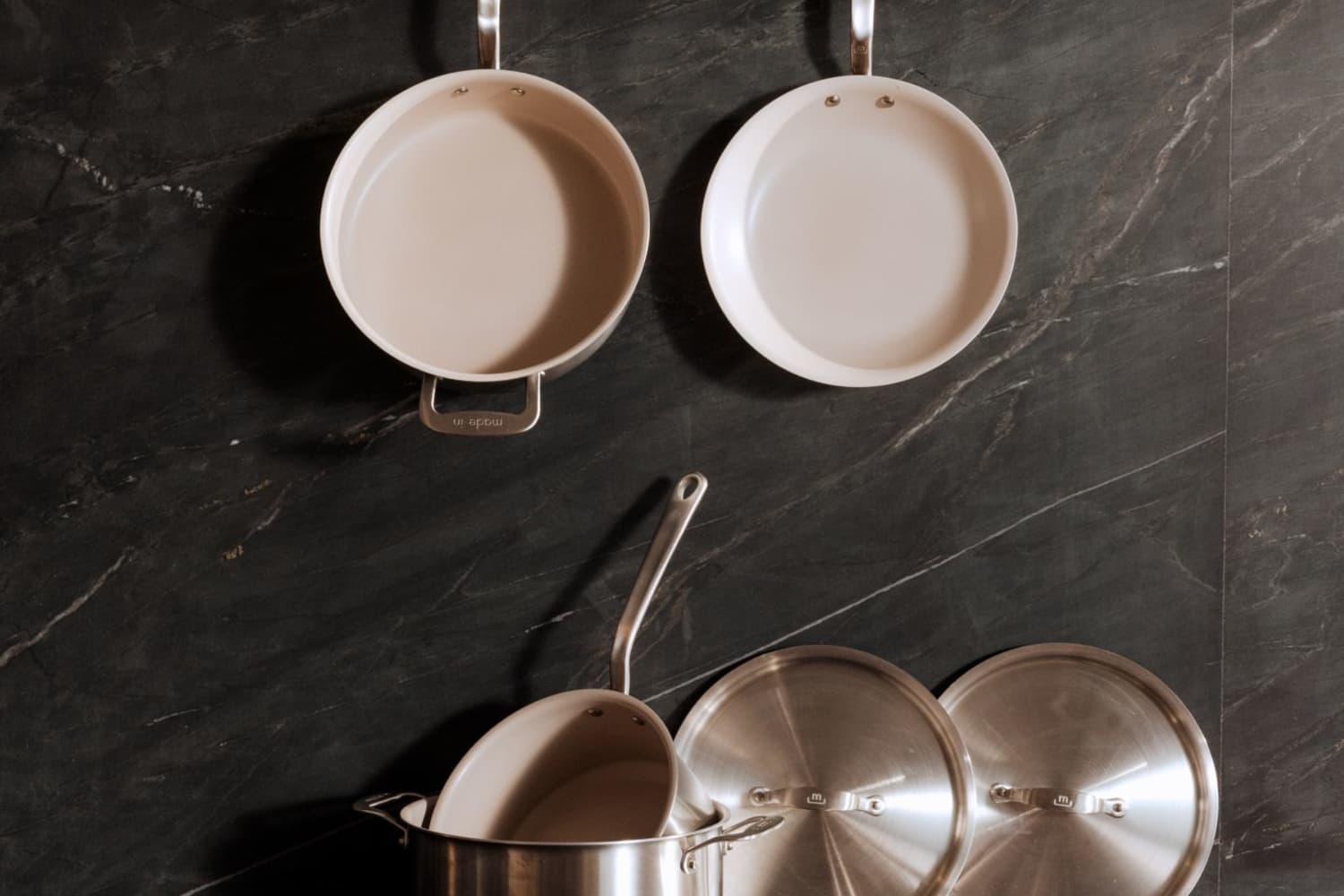 Made In New Nonstick Cookware Colors — Pomme Red and Champagne | The Kitchn