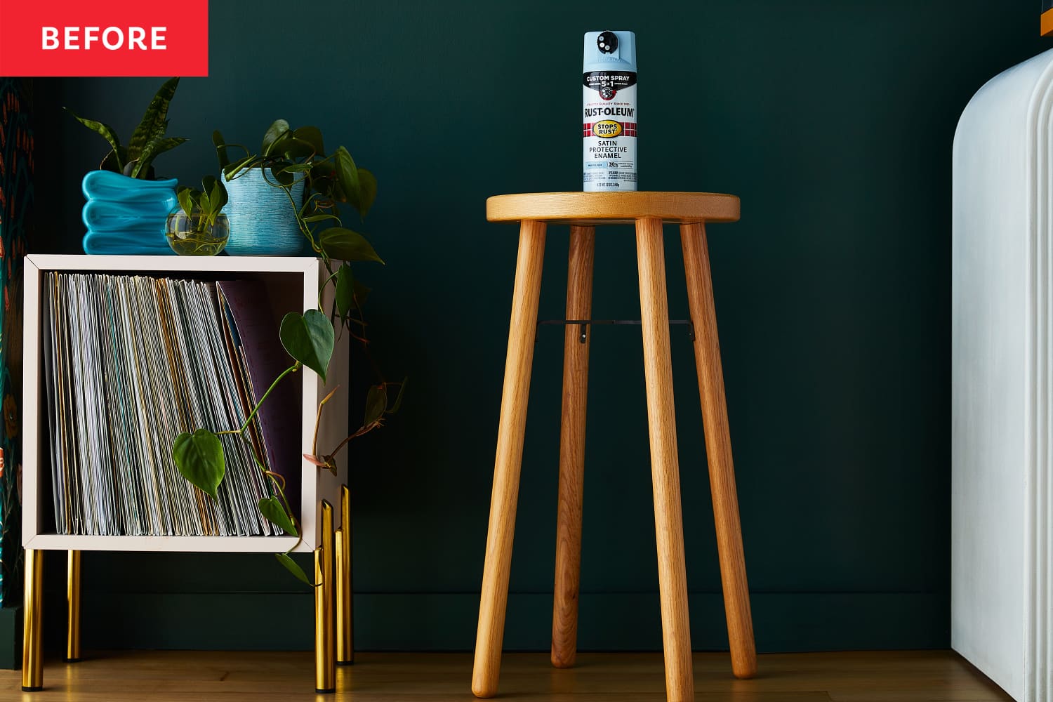 Megan’s Mystery Makeover: This Upcycled Stool Goes from “Meh” to ...