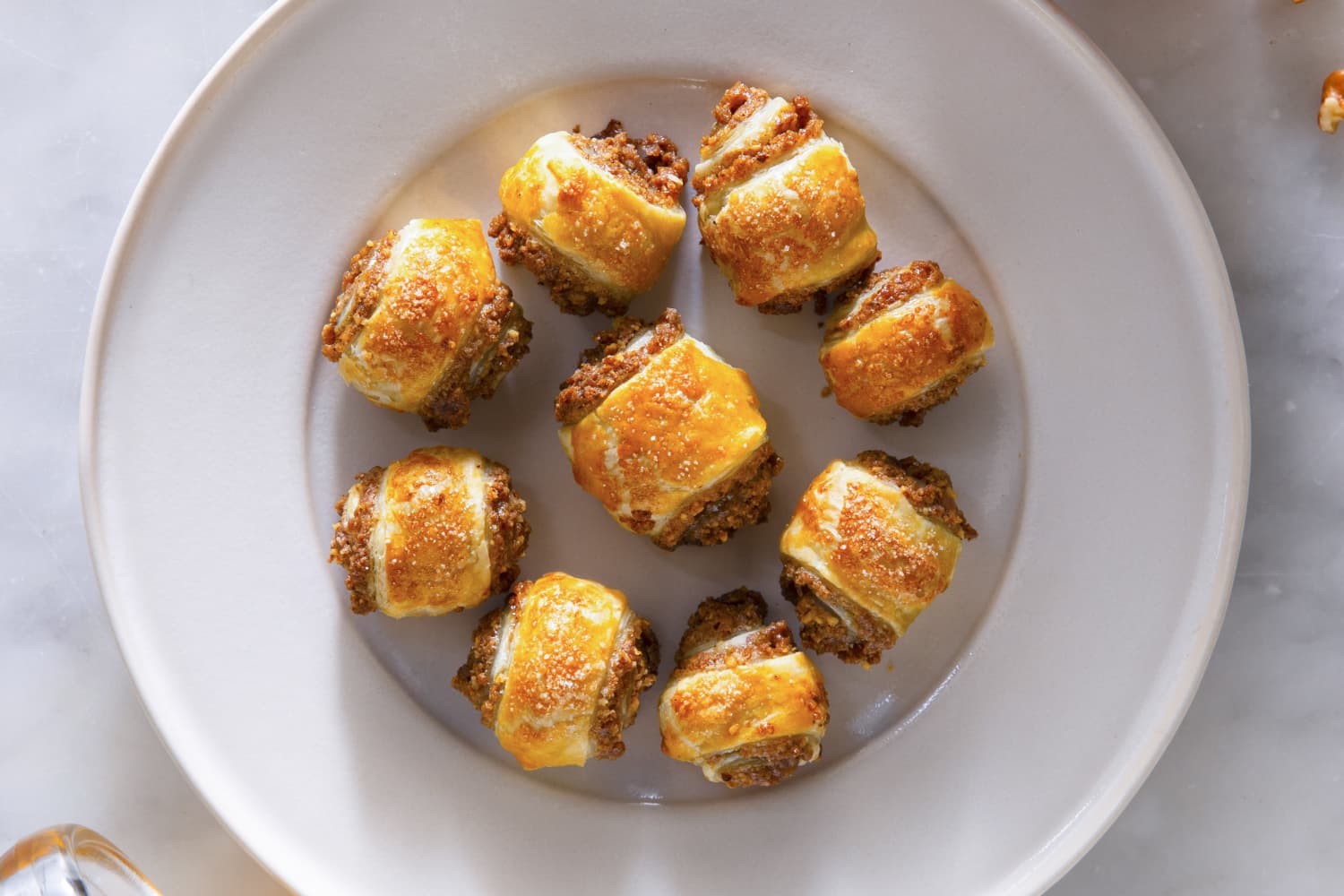 One-Bite Cinnamon Walnut Rolls Recipe | The Kitchn