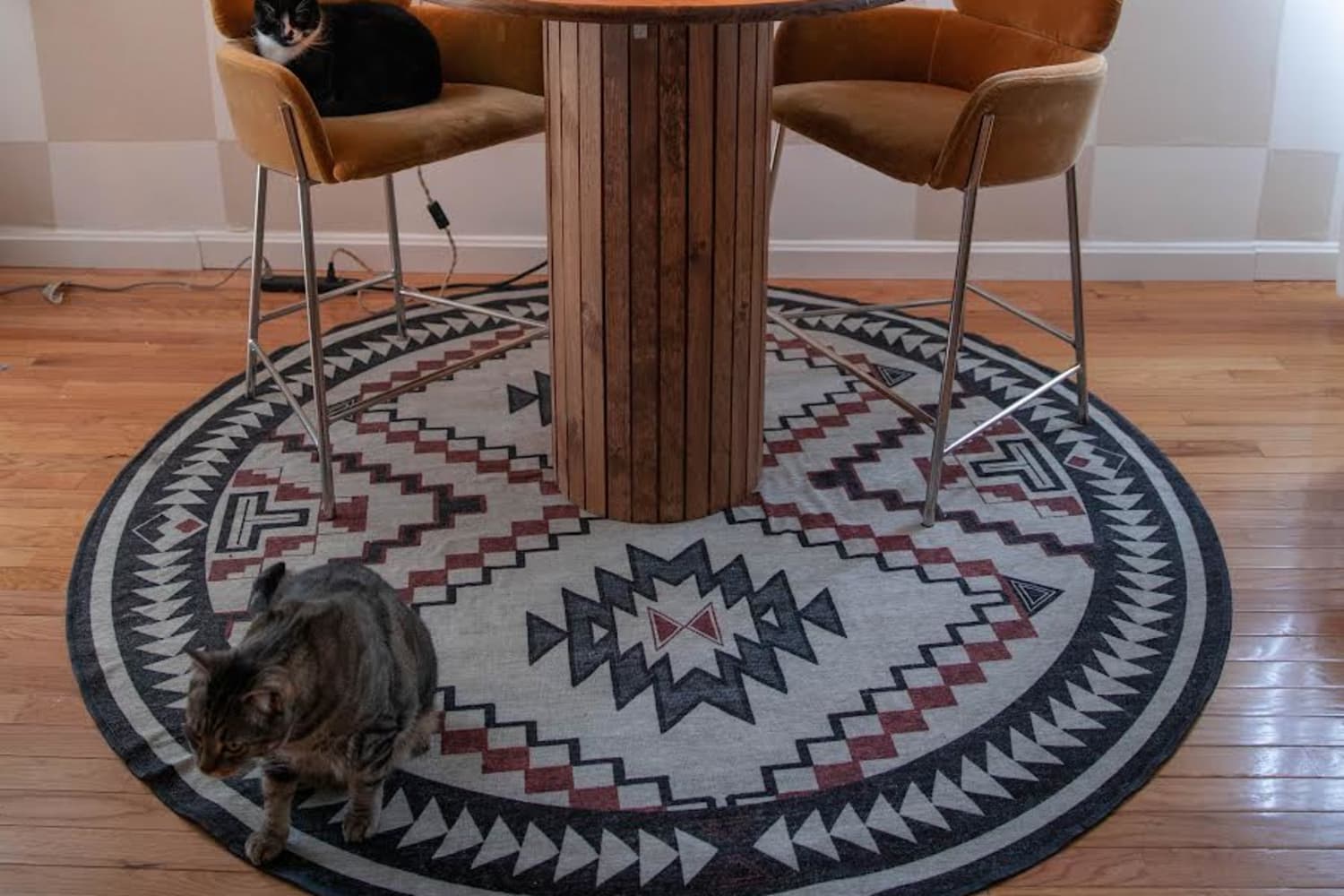 DIY Checkerboard Wall | The Kitchn