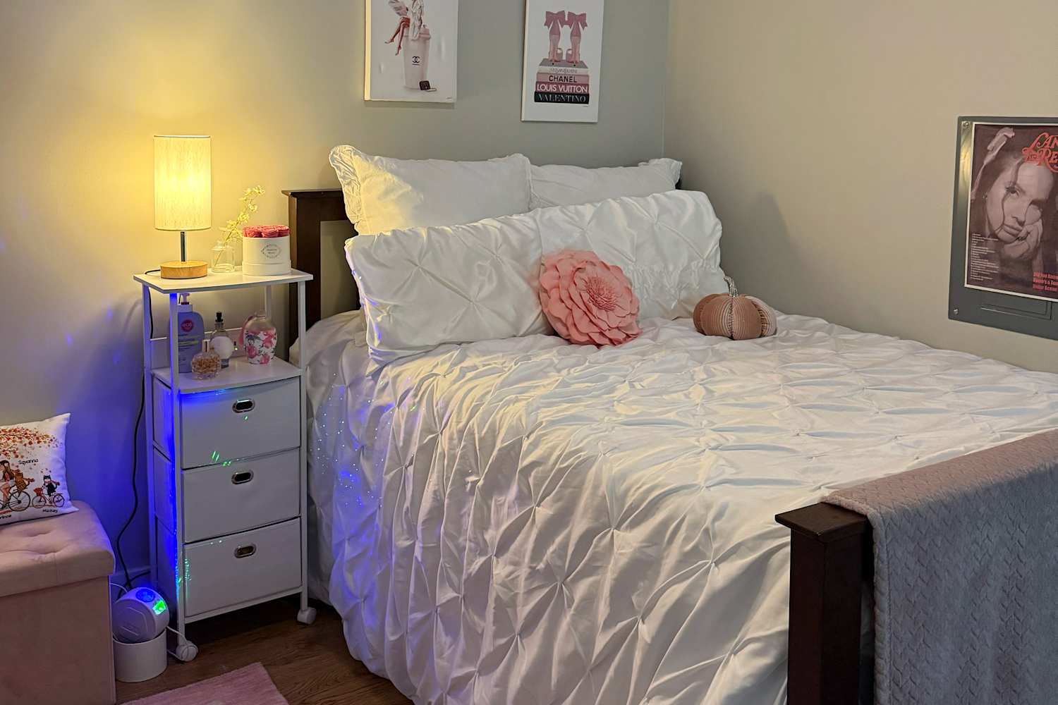 This Duke University Senior’s Apartment Has a “Princess” Bed | Dorm Therapy