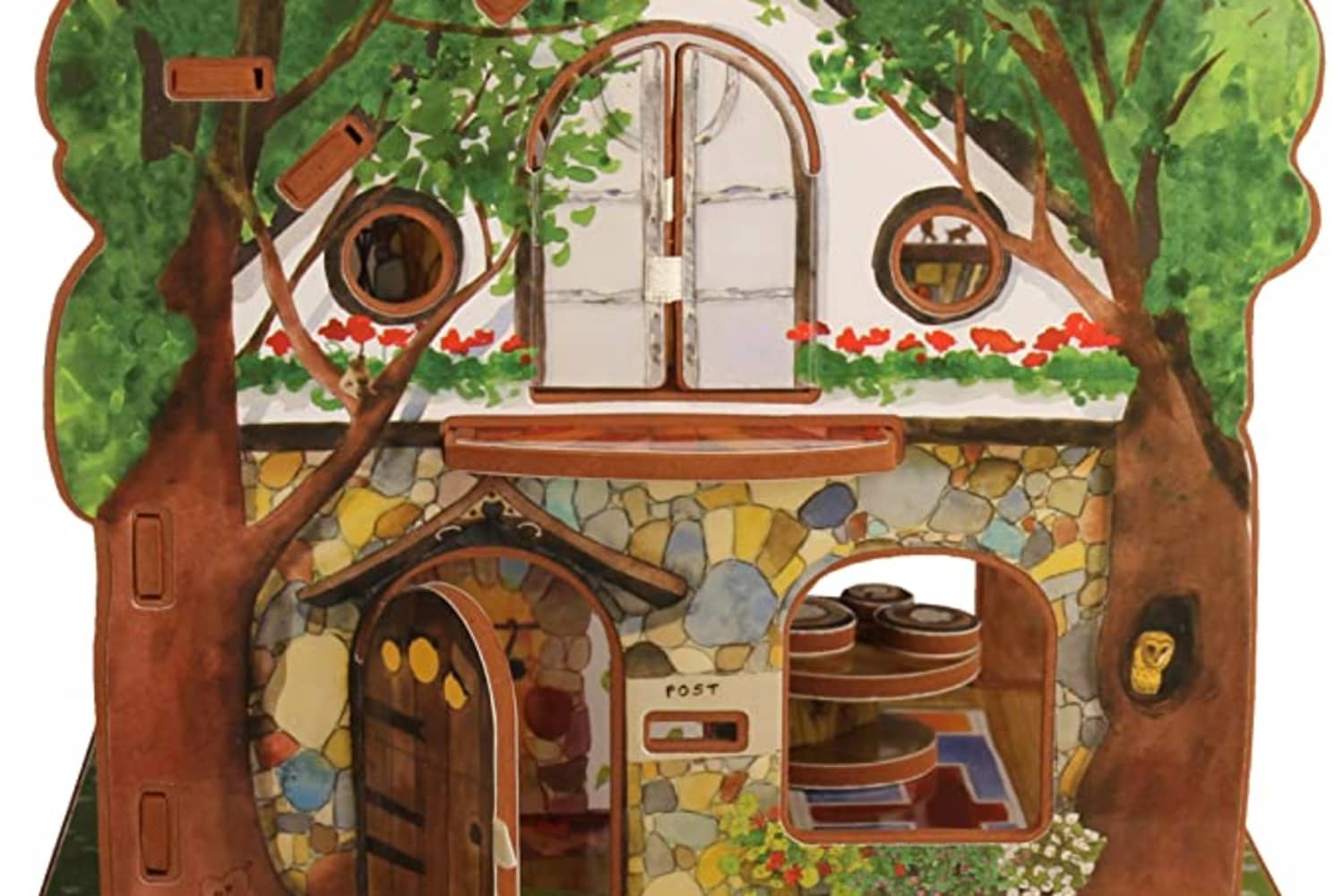 Goldilocks and the Three Bears Dollhouse and Puzzle | Cubby