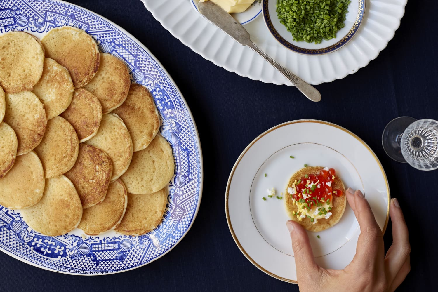 how to make thick blini