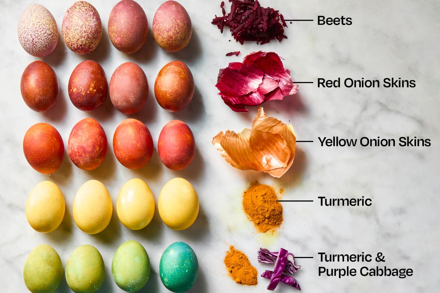 easter eggs colour in pictures