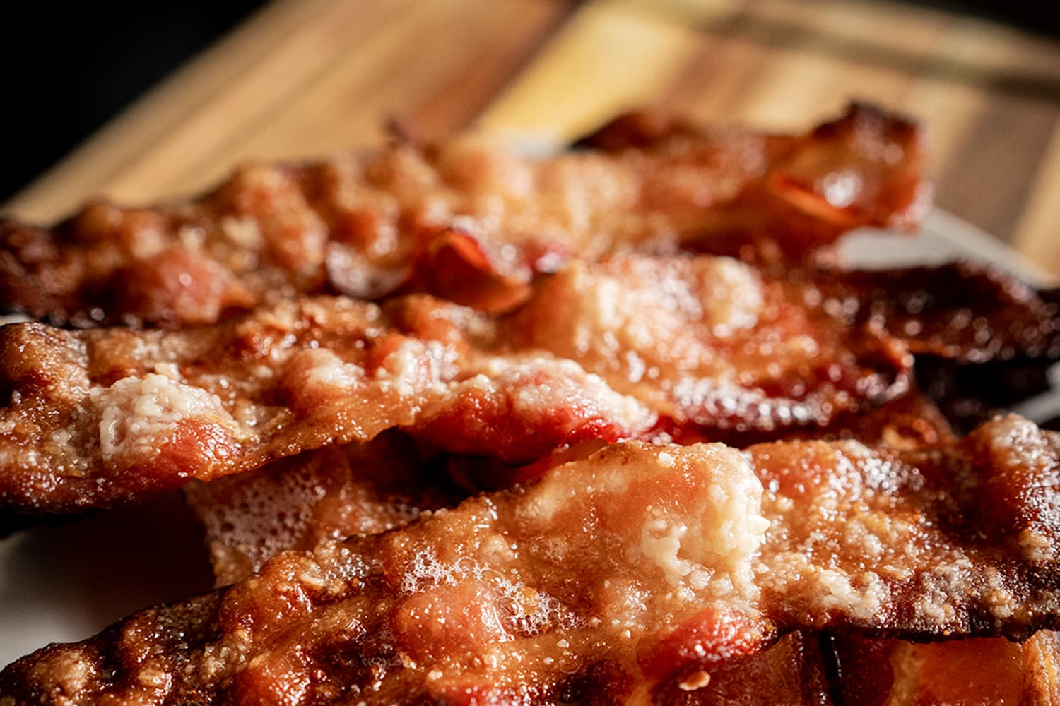 how to make bacon not shrink