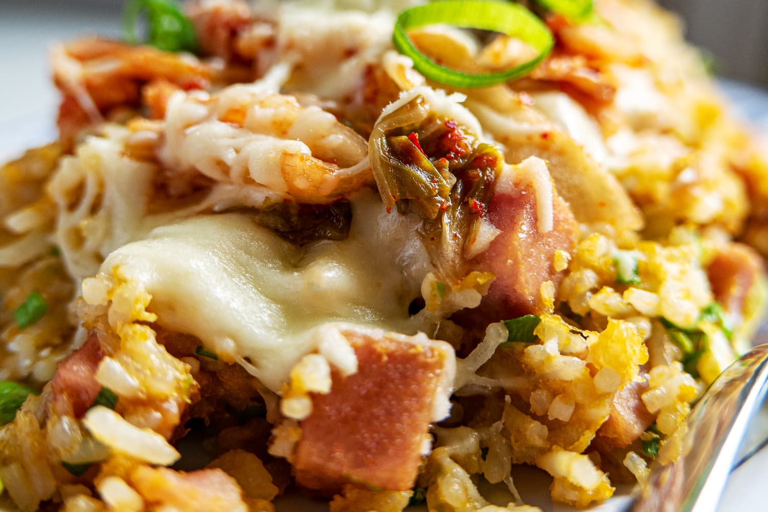 how to cook fried rice with egg and spam