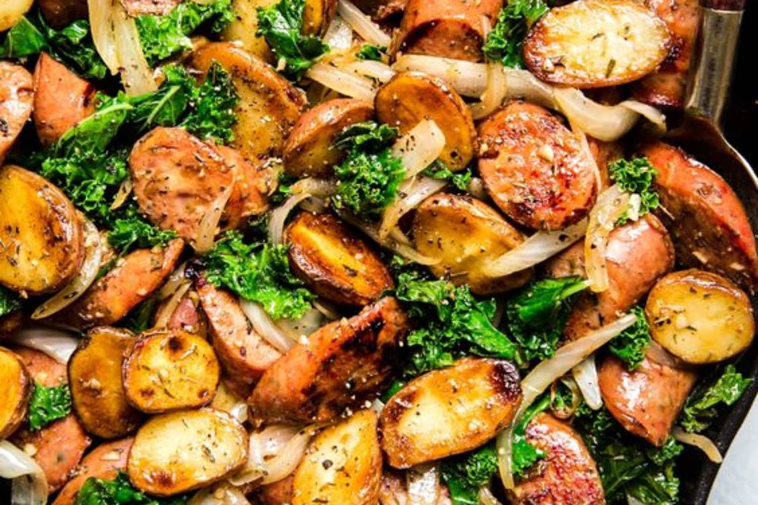 how to cook kale in a cast iron skillet