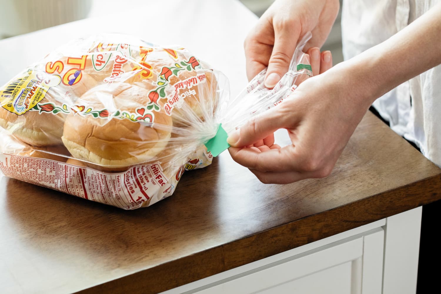 This Trick For Reusing Plastic Bread Tags Is Genius | The Kitchn