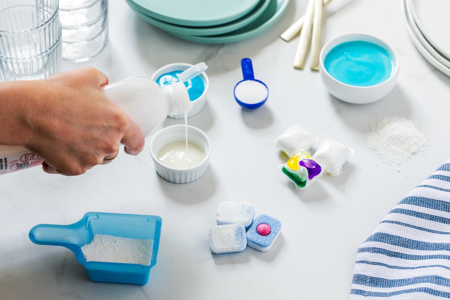 powder based detergents