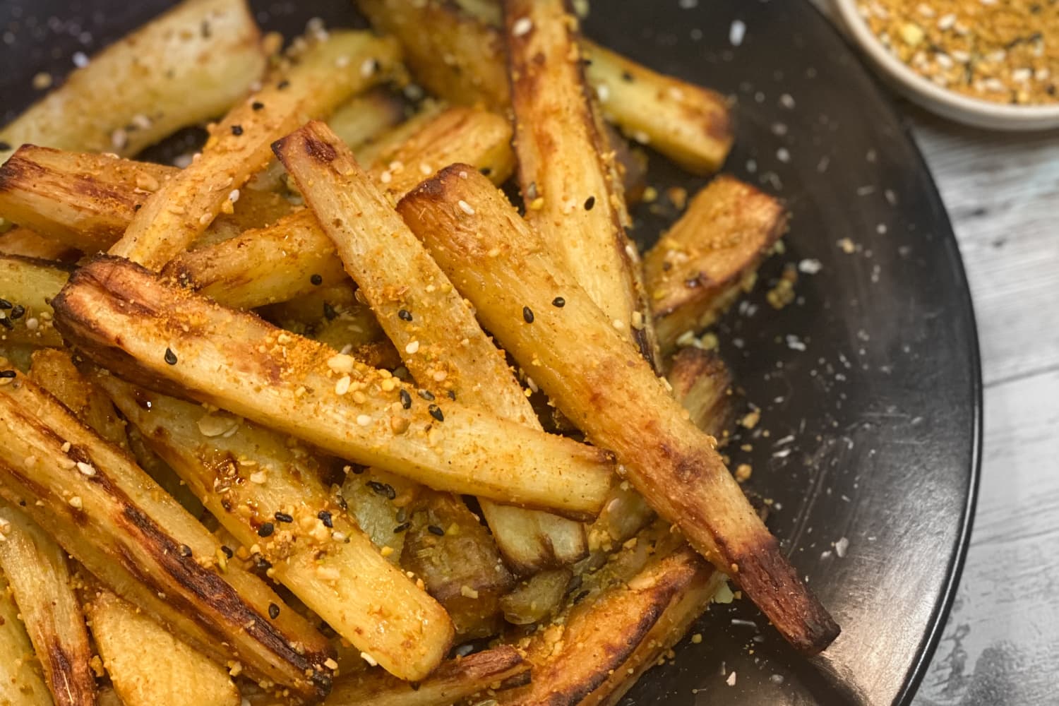 breaded parsnips
