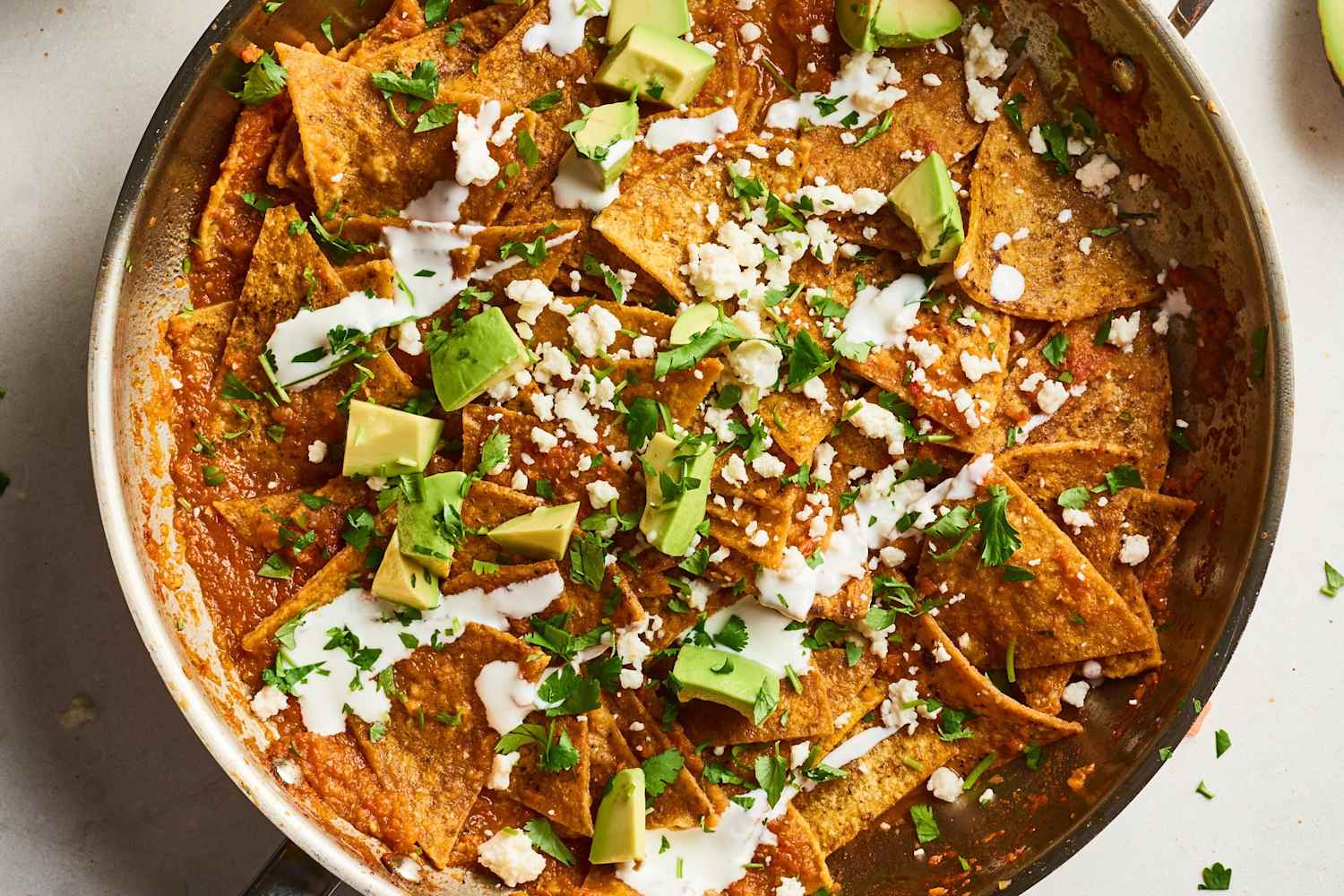 simple chilaquiles