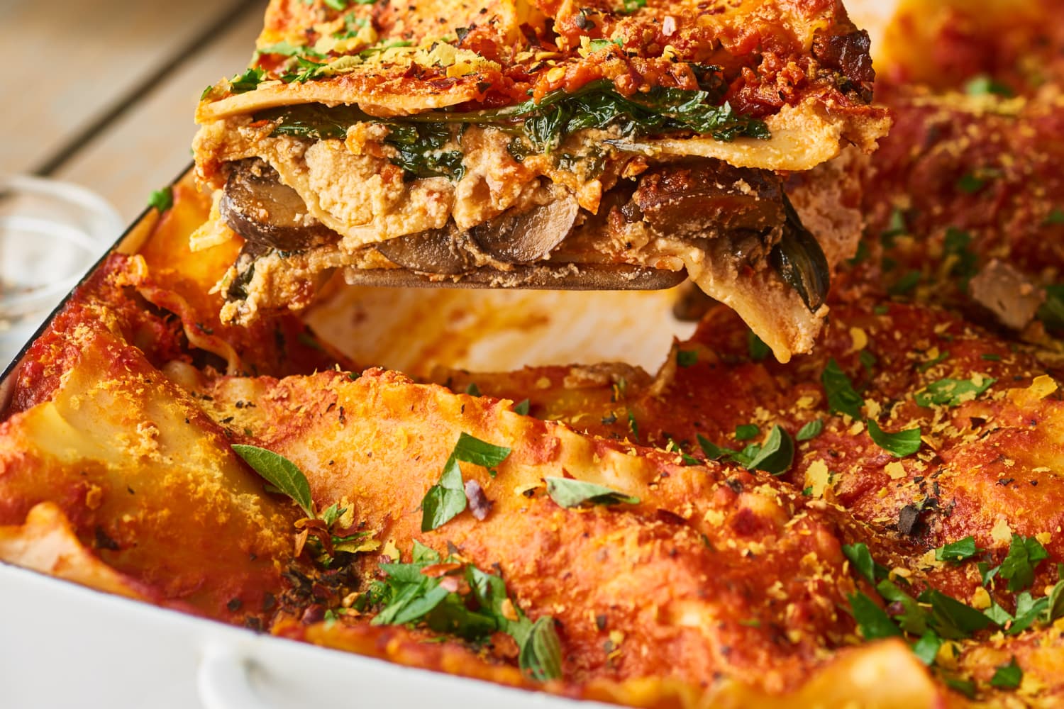 how to prepare vegetarian lasagna