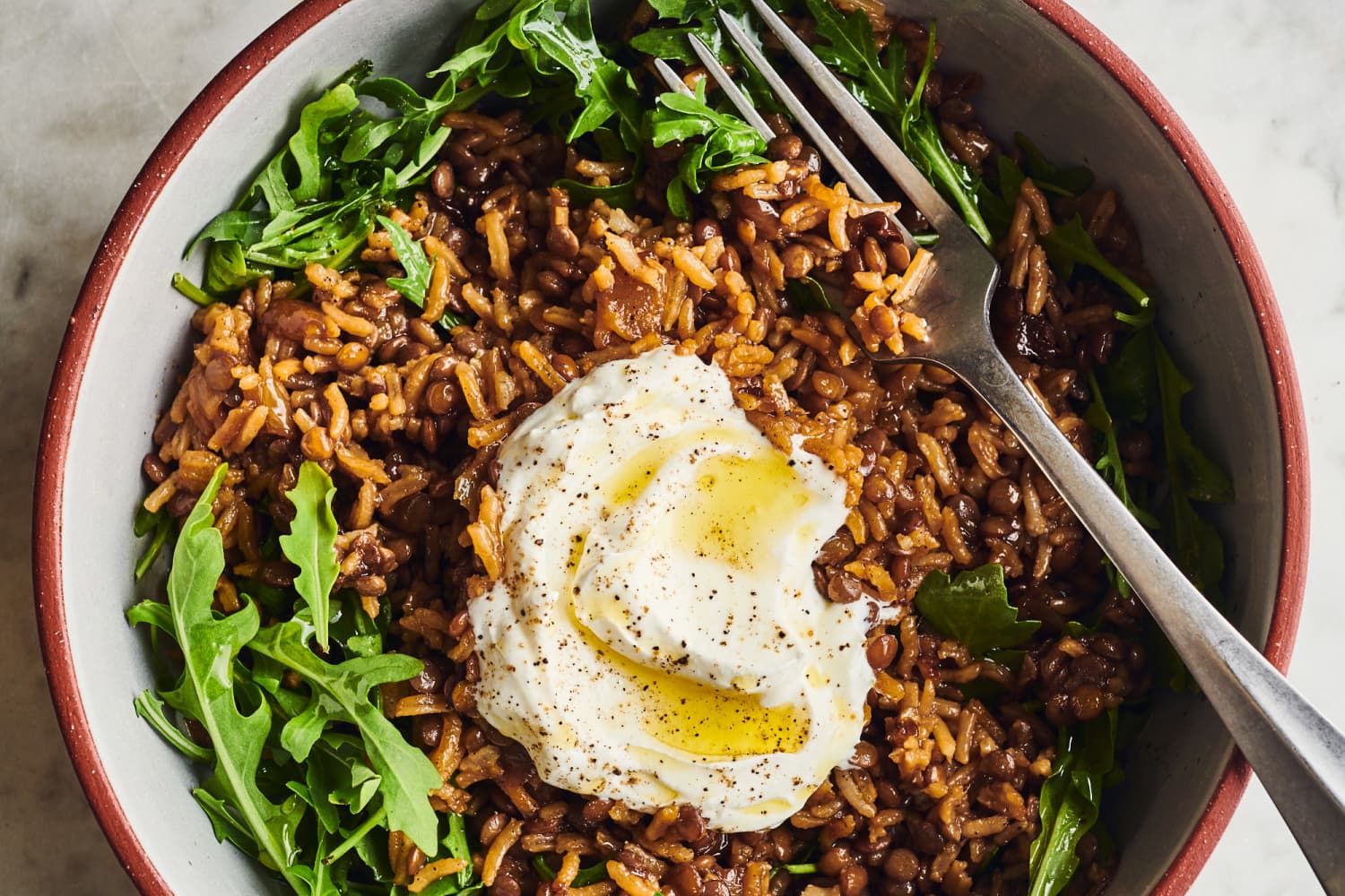 how to cook lentils and rice together