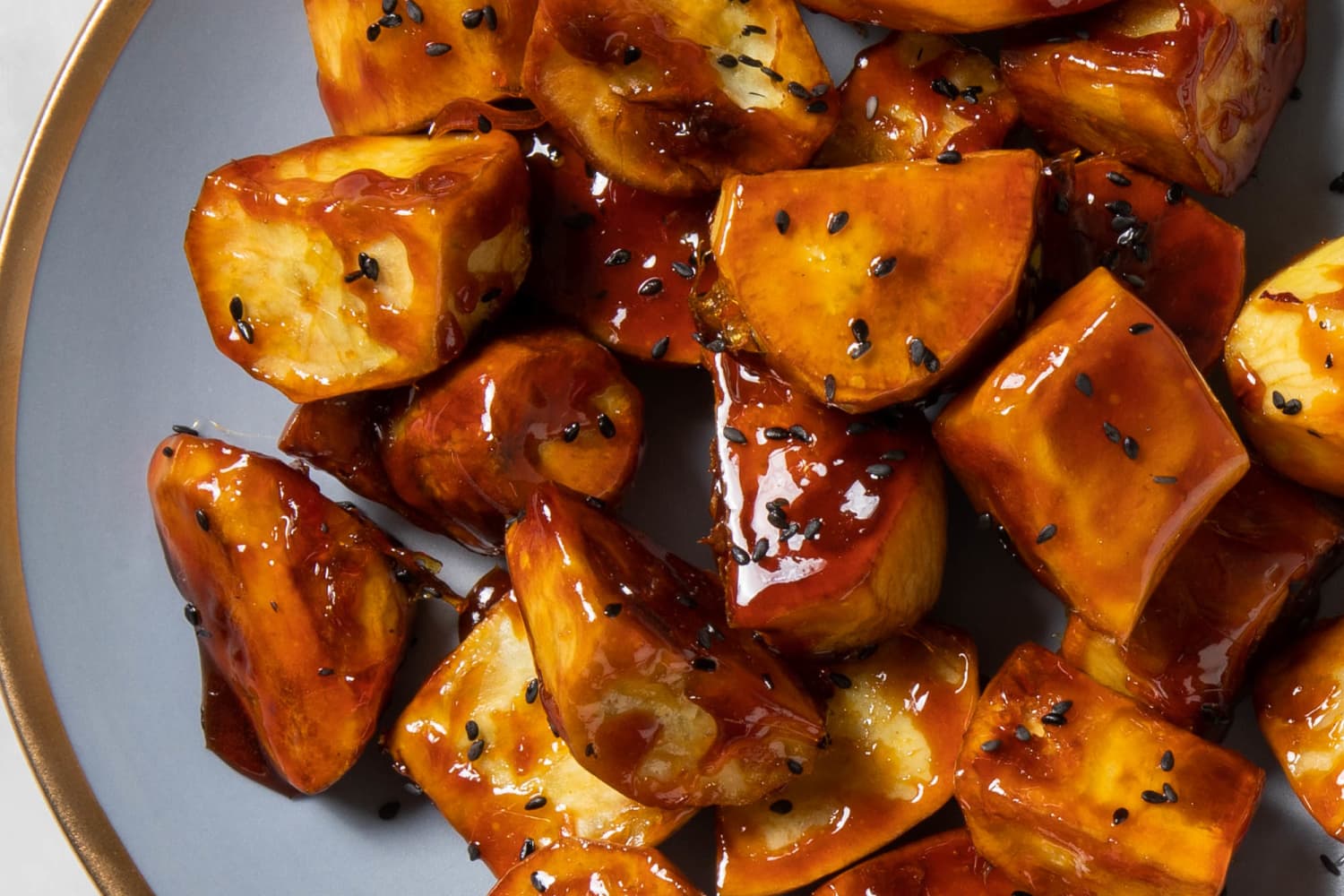 how to cook sweet potato korean style