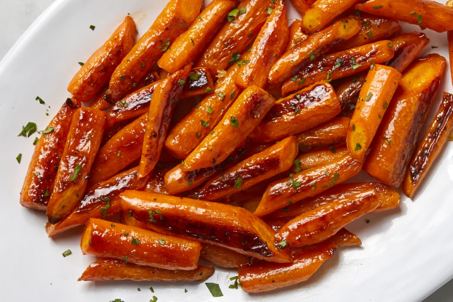 how to bake carrots until soft
