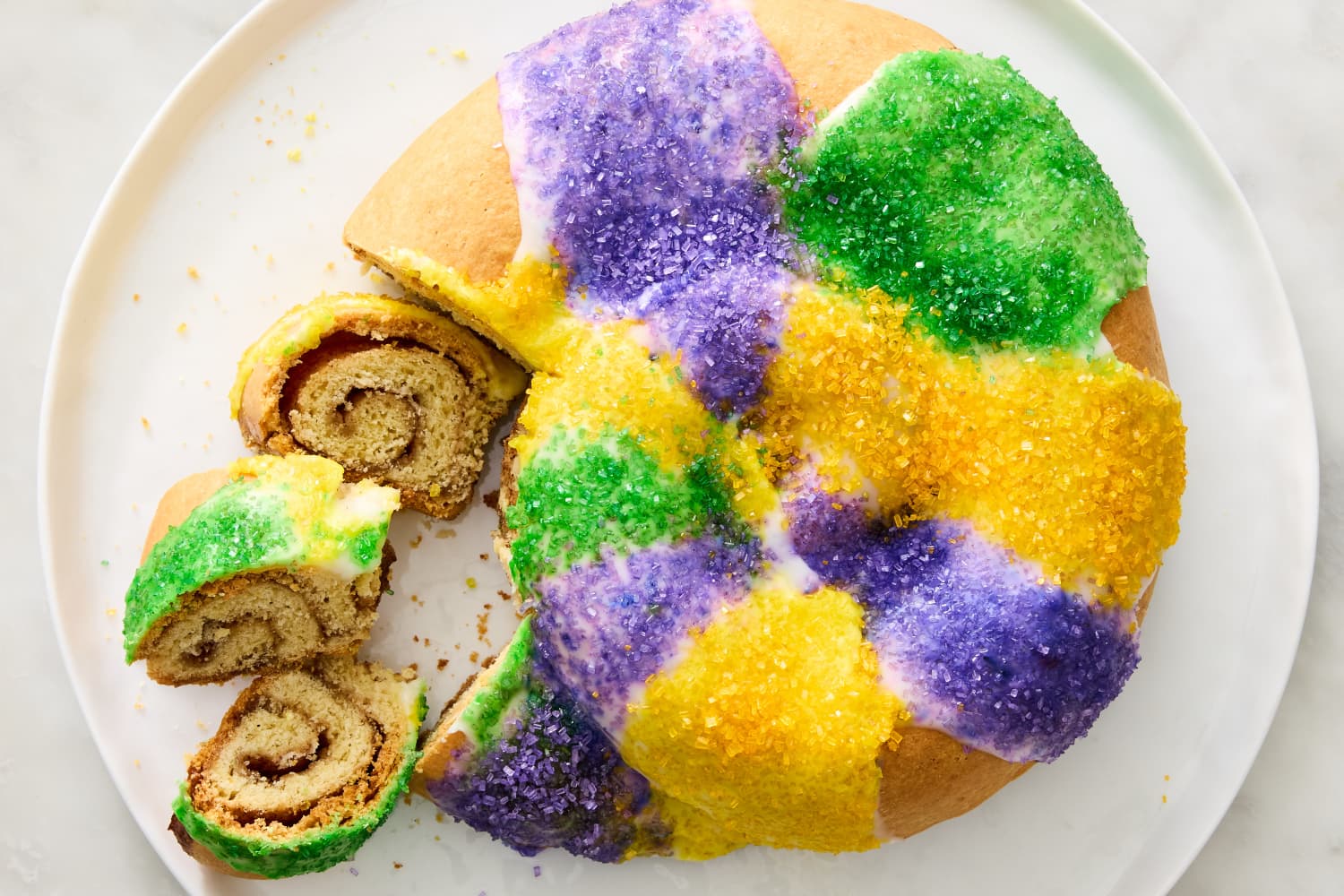 Mardi Gras King Cake Recipe (Traditional New Orleans Style) | The Kitchn