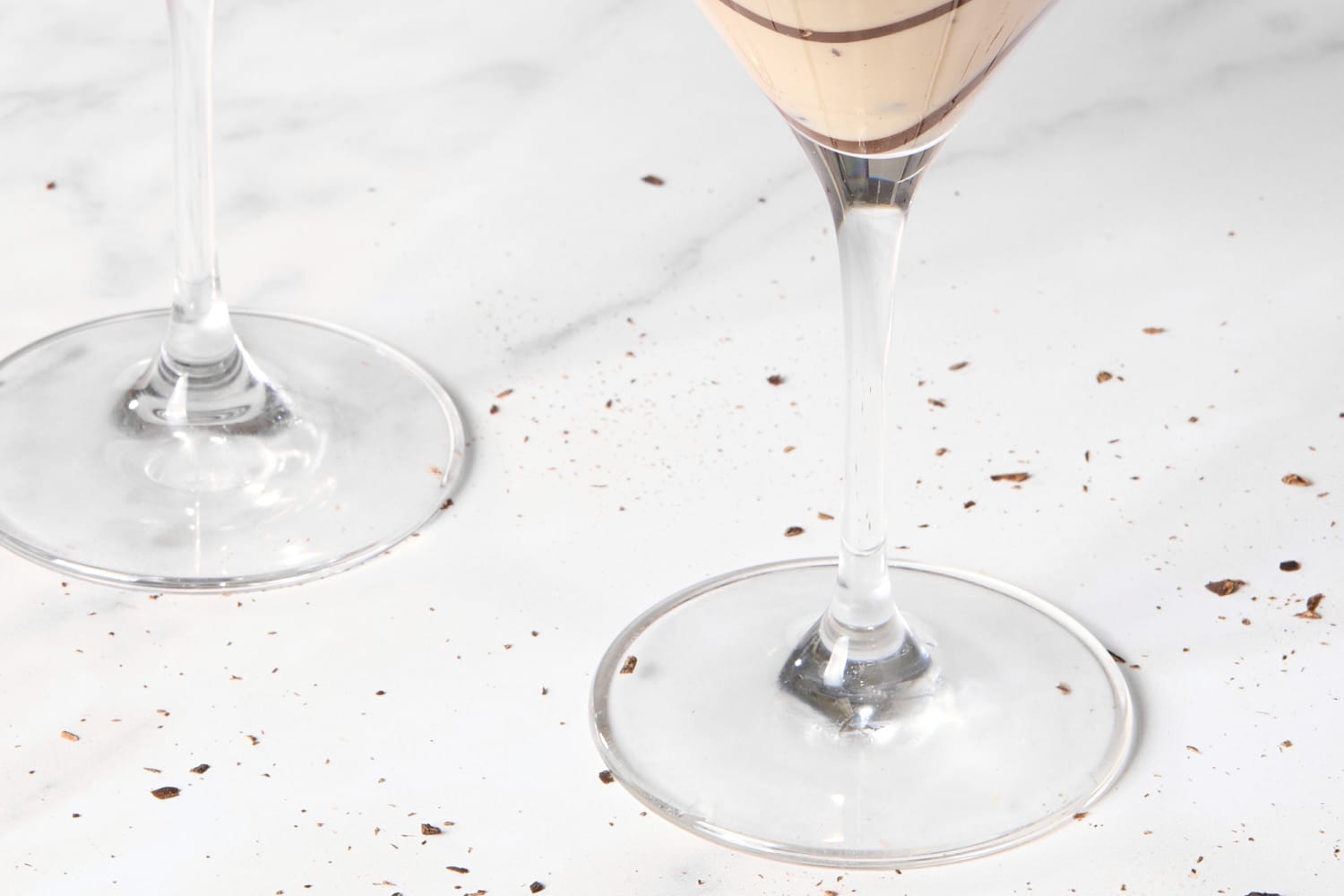 clear chocolate martini