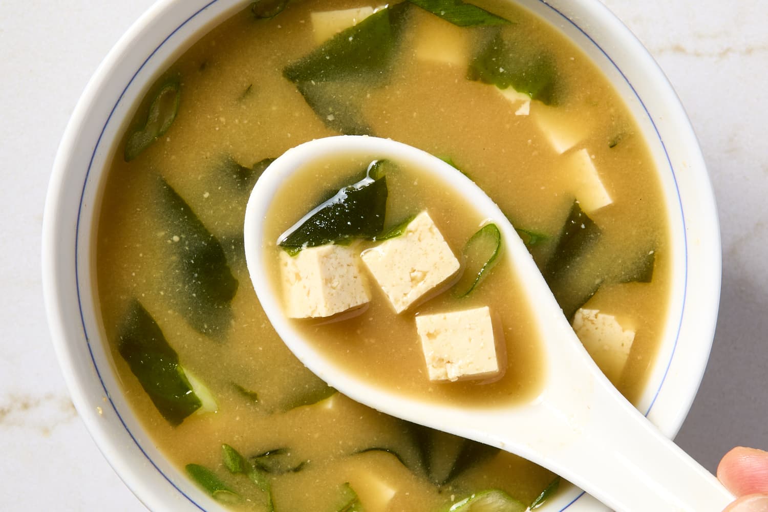 how to make miso soup with chicken broth