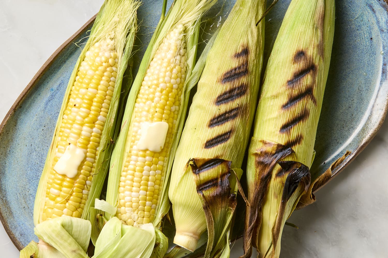how to roast corn under the broiler