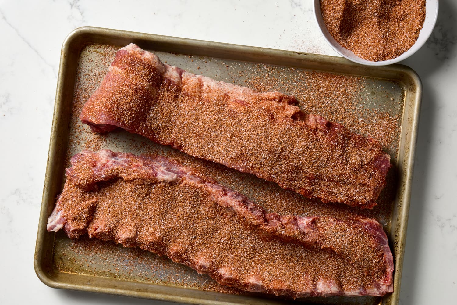 how to cook pork ribs in the oven dry rub