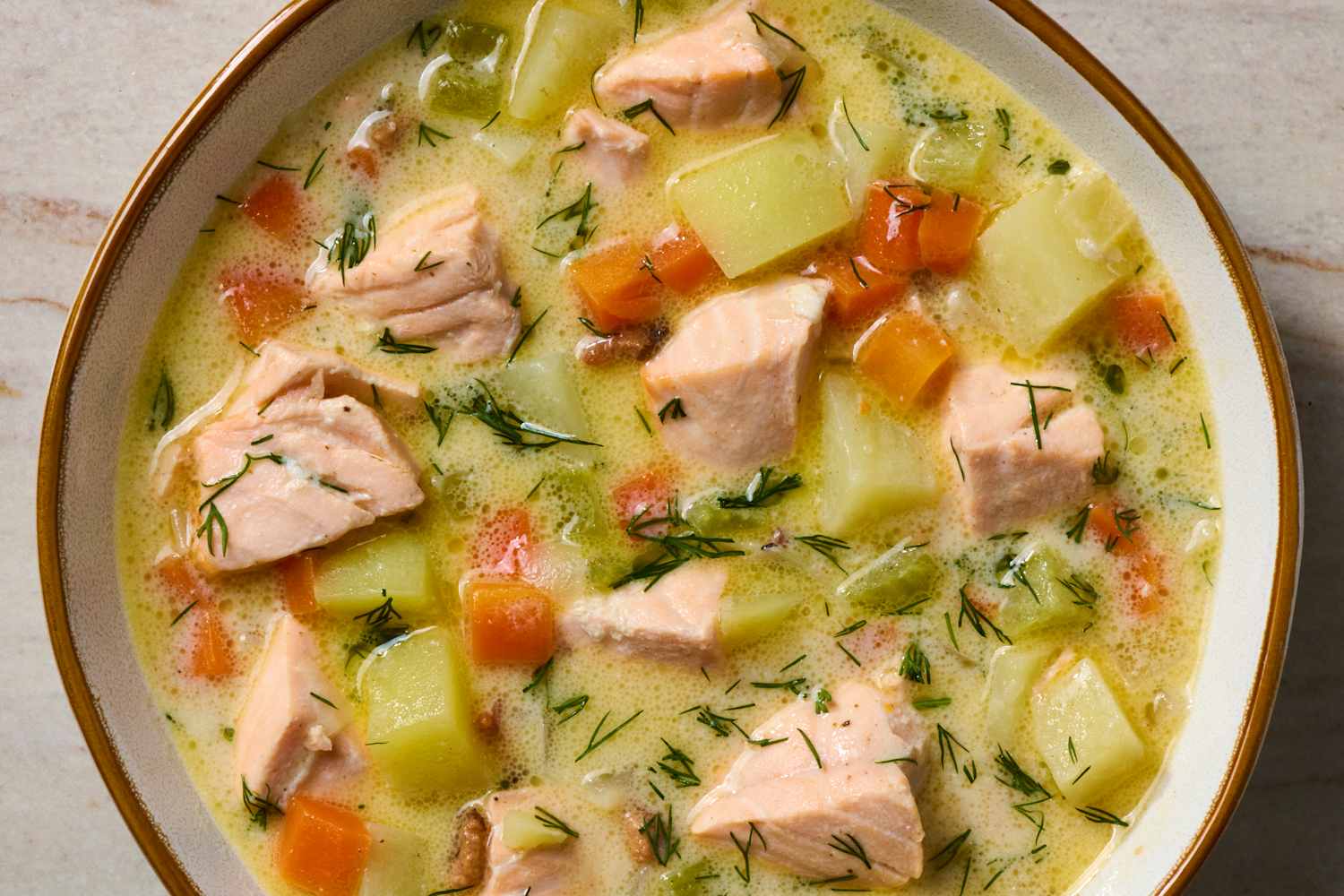 how to cook salmon fish soup
