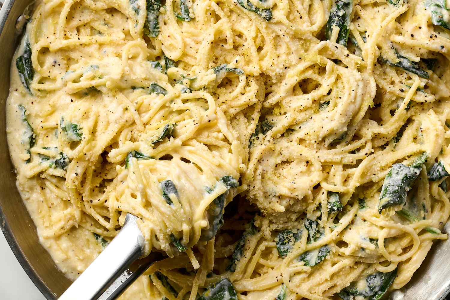 One-Pot Lemon Ricotta Spinach Pasta Recipe | The Kitchn