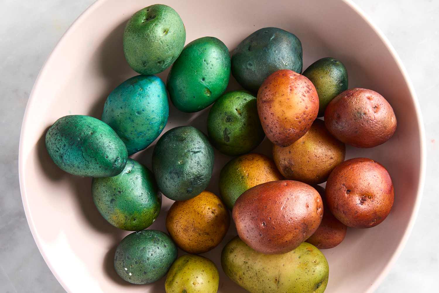 Skip Easter Eggs This Year — Here's How to Dye Easter Potatoes | The Kitchn