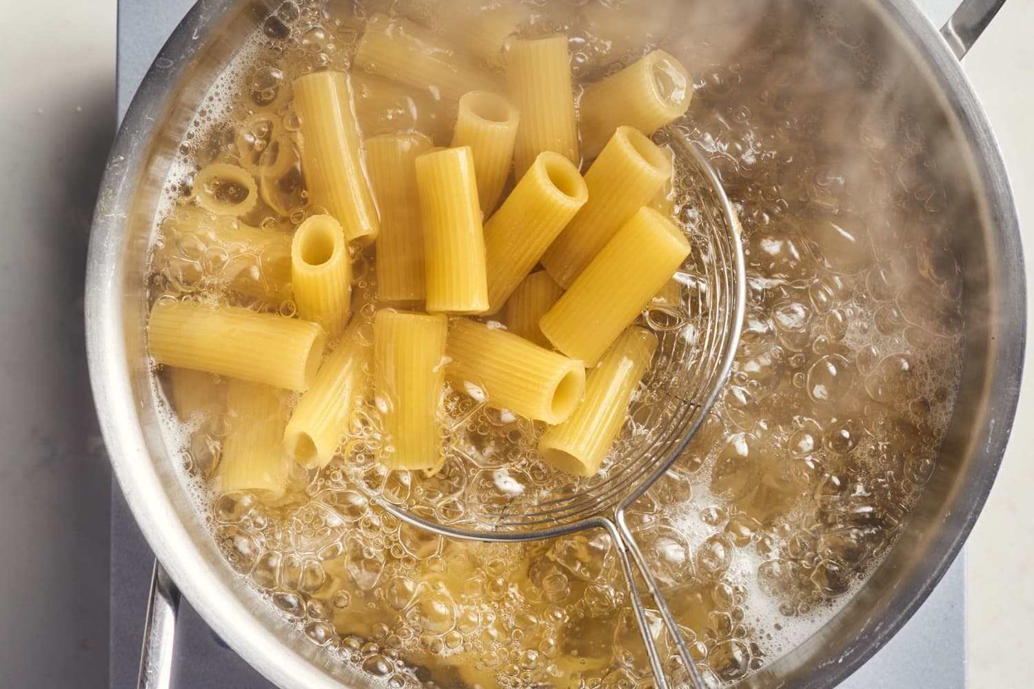 how to boil pasta in kettle