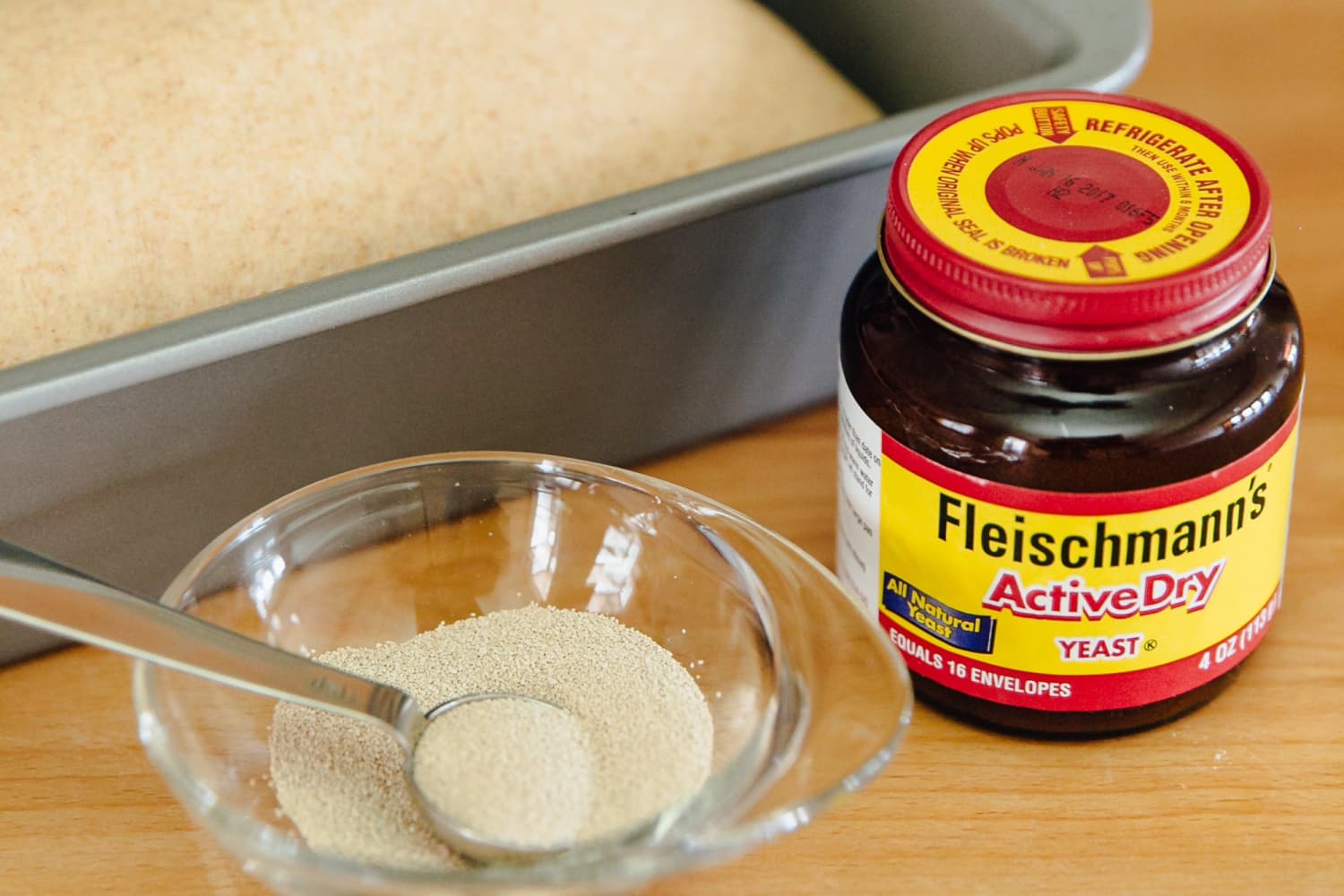 what does bread yeast look like