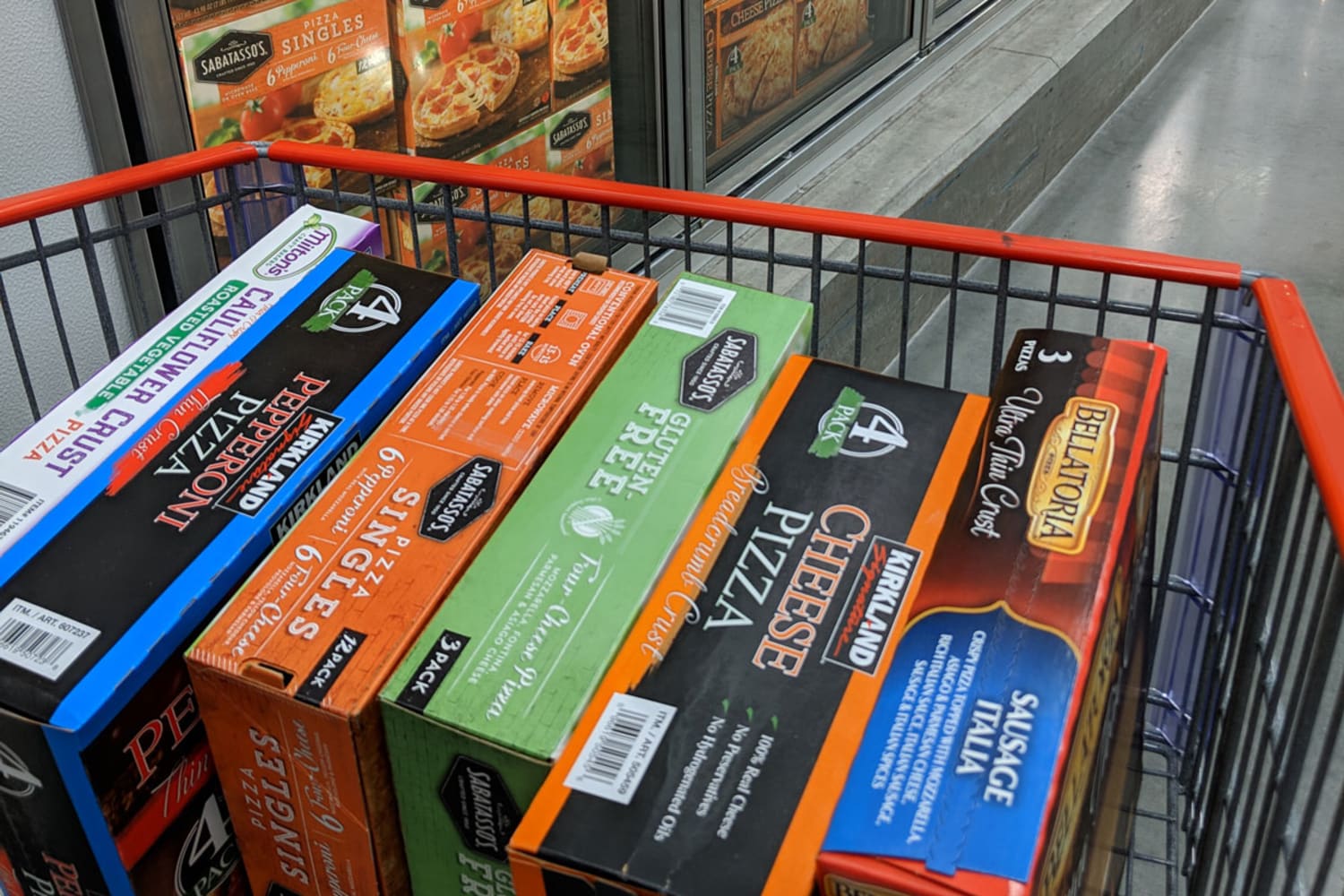 how to cook frozen pizza from costco