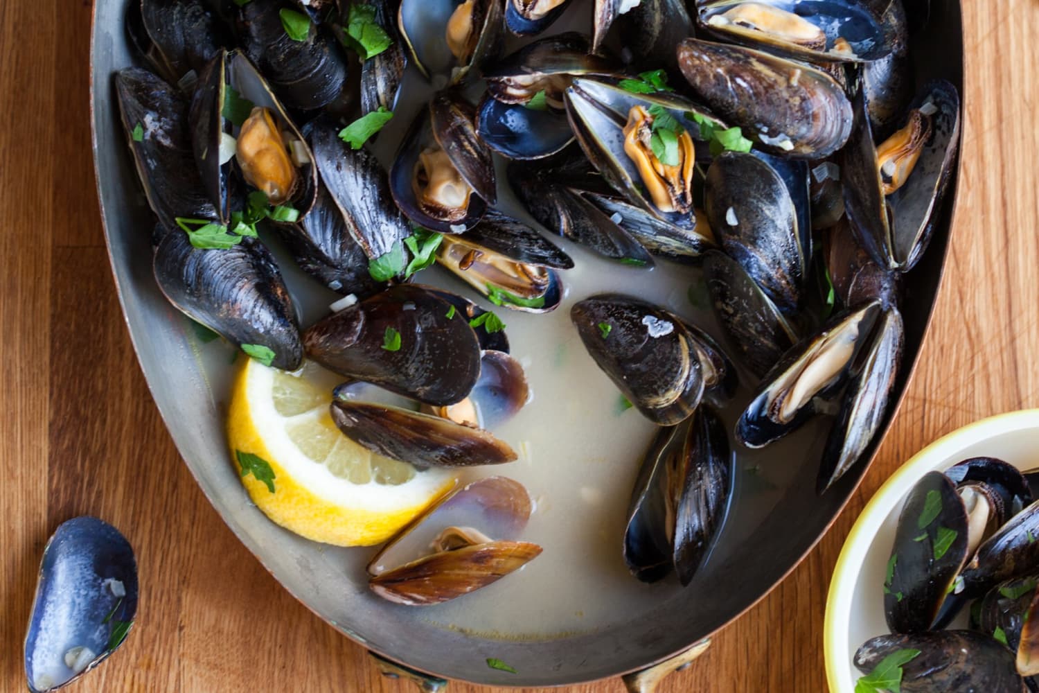 how to cook dried mussels