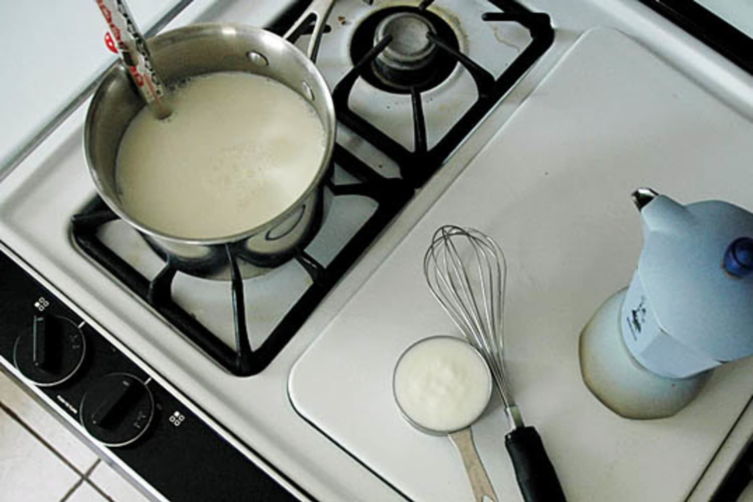 how to boil milk