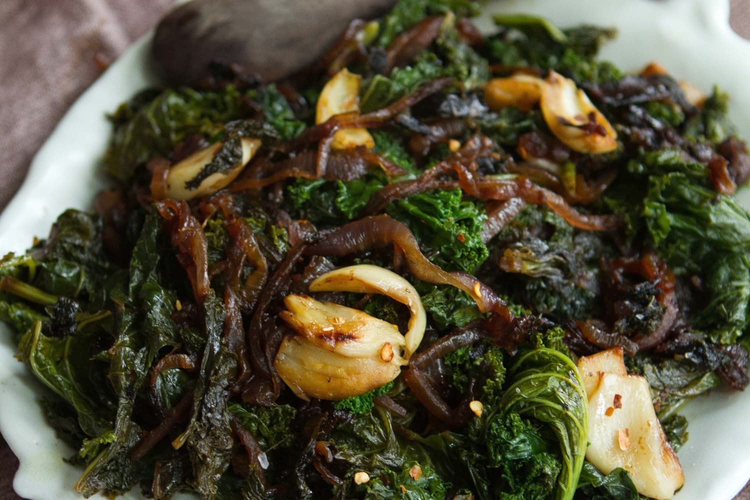 how to cook kale in crock pot
