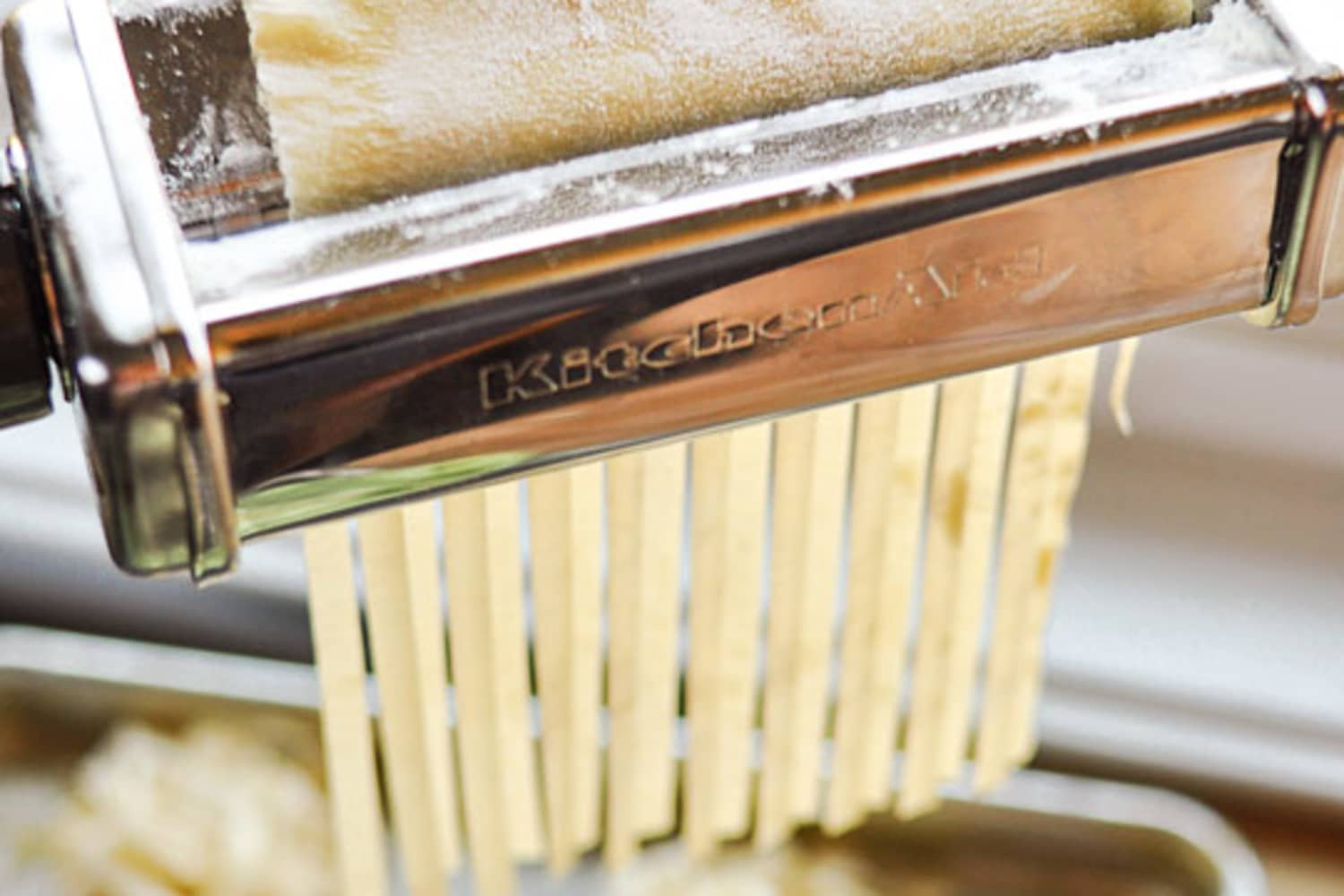 how to make pasta dough kitchenaid