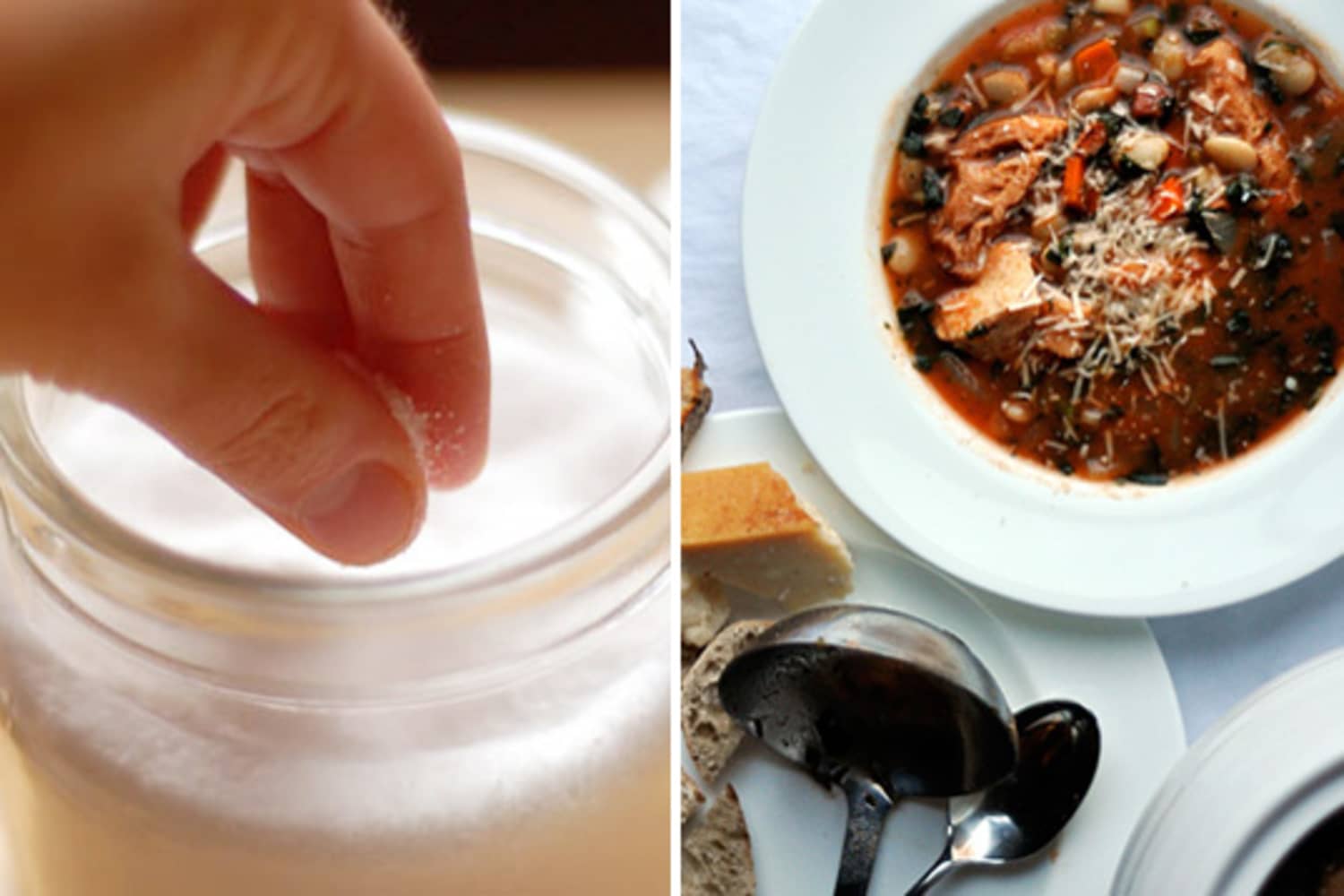 how to make a salty soup less salty