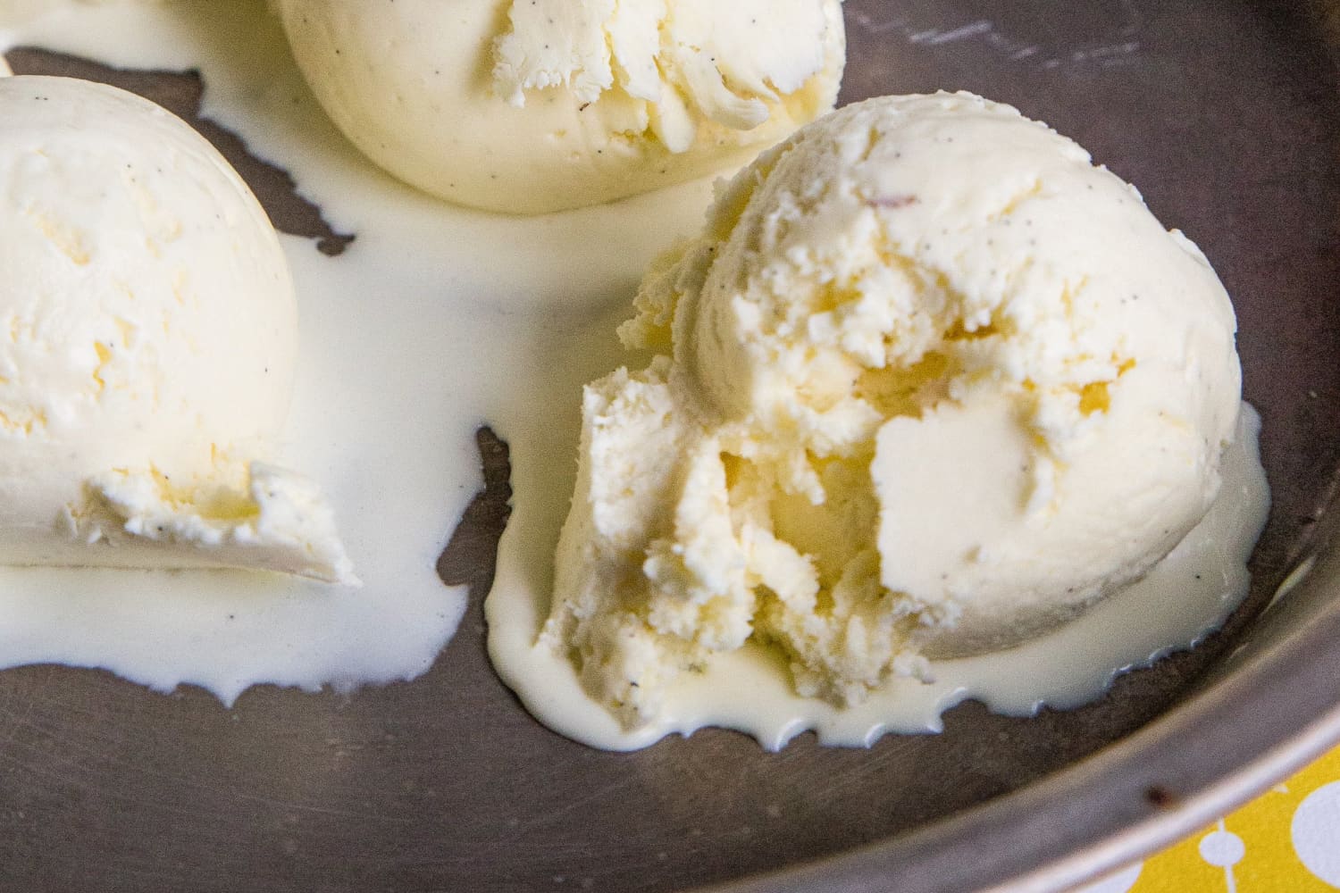 vanilla ice cream process