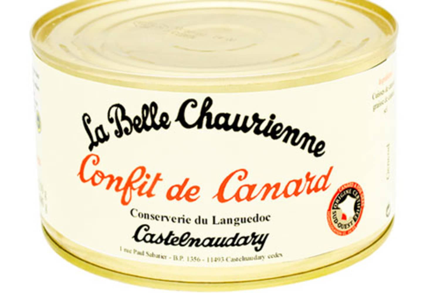 how to reheat canned duck confit