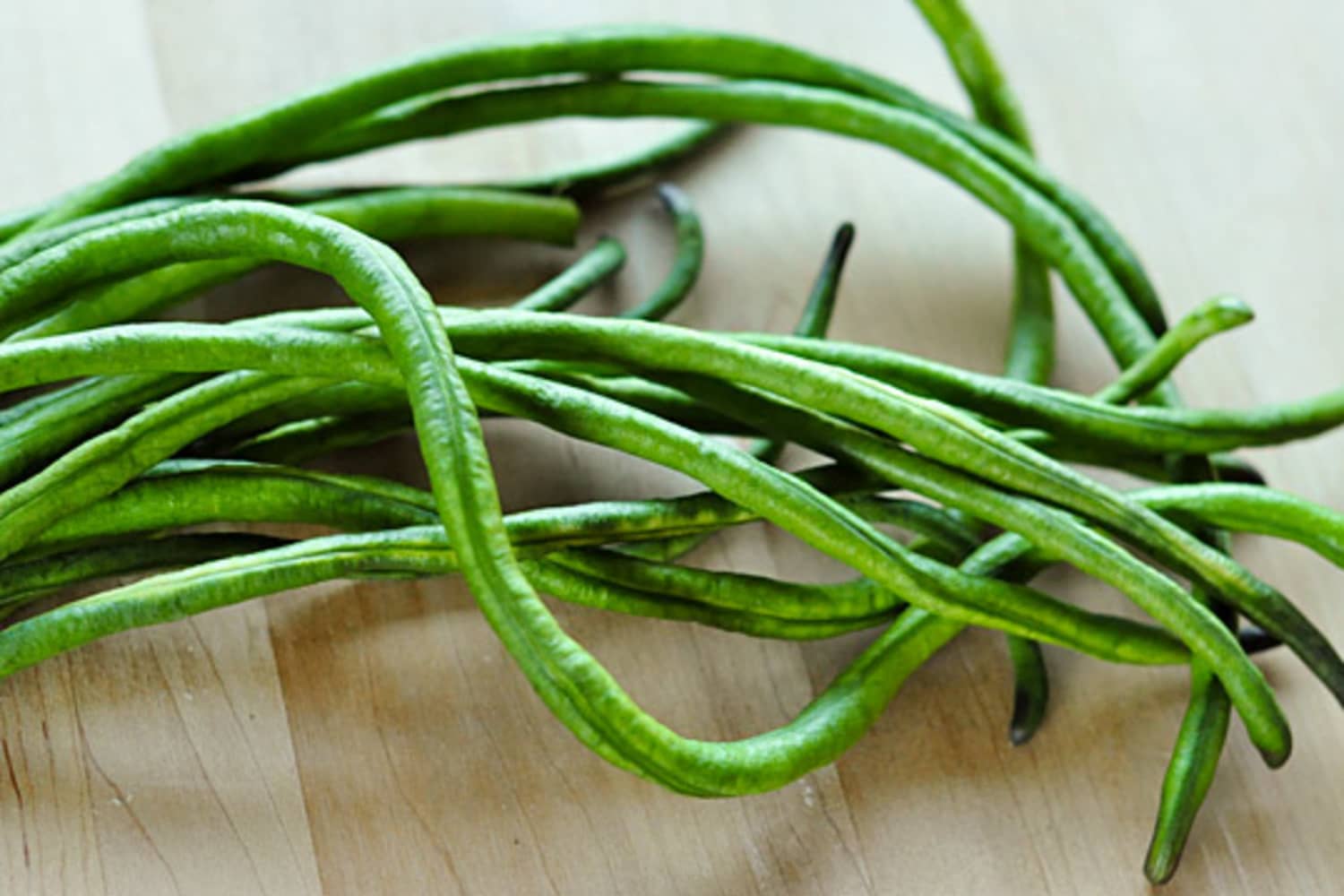 stringy beans