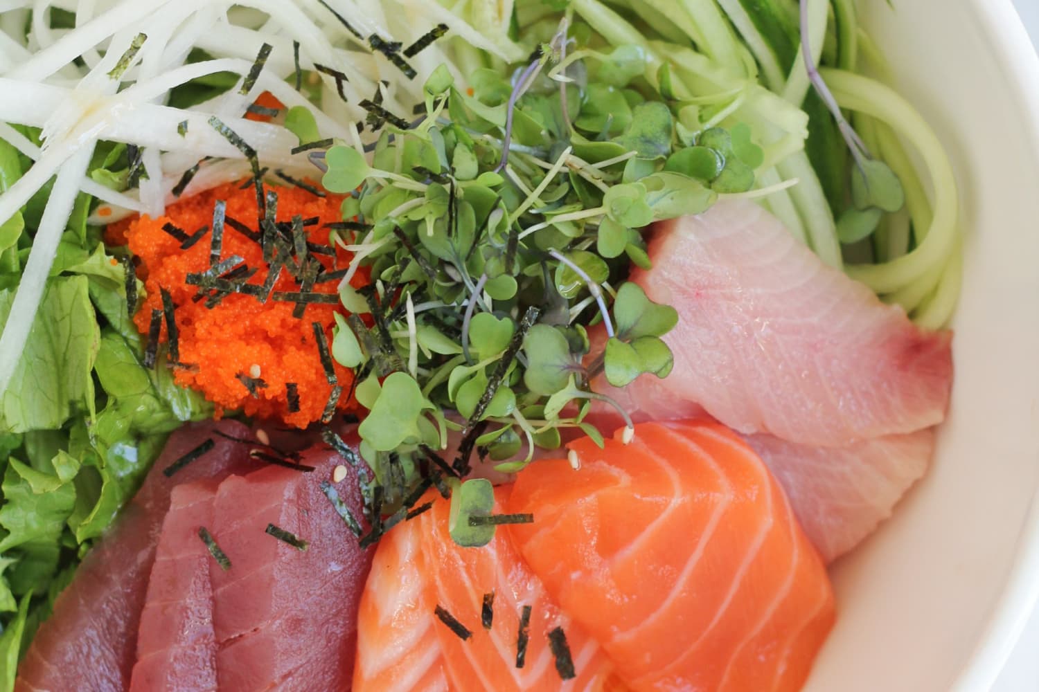 sashimi salad
