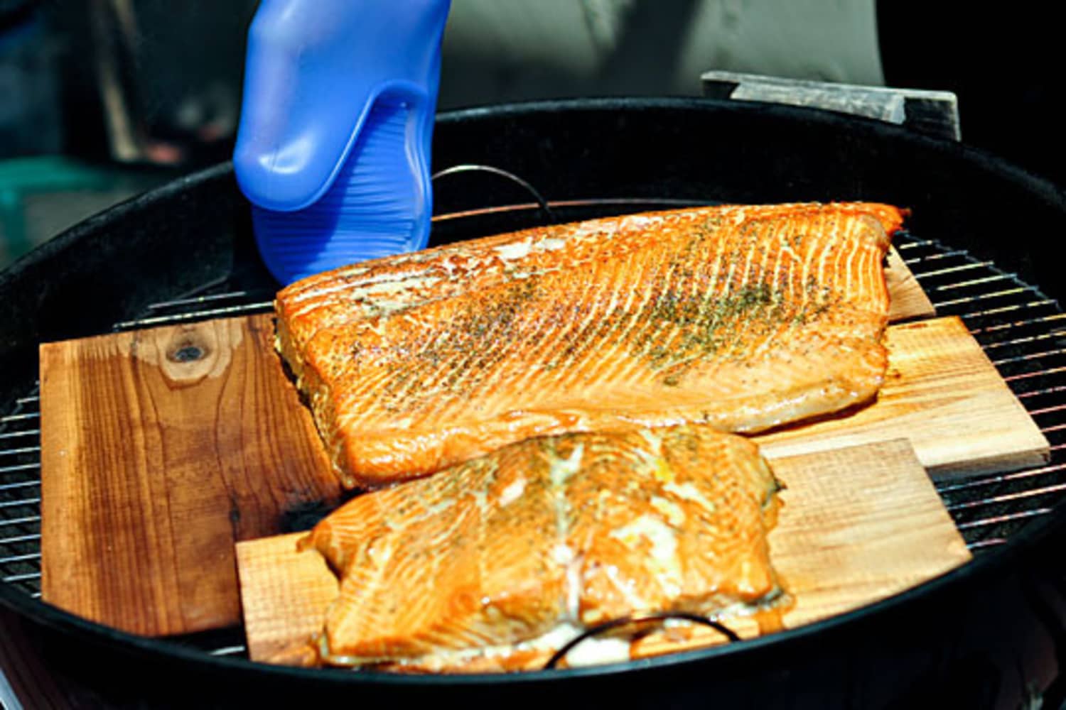 how long to cook fish in weber q
