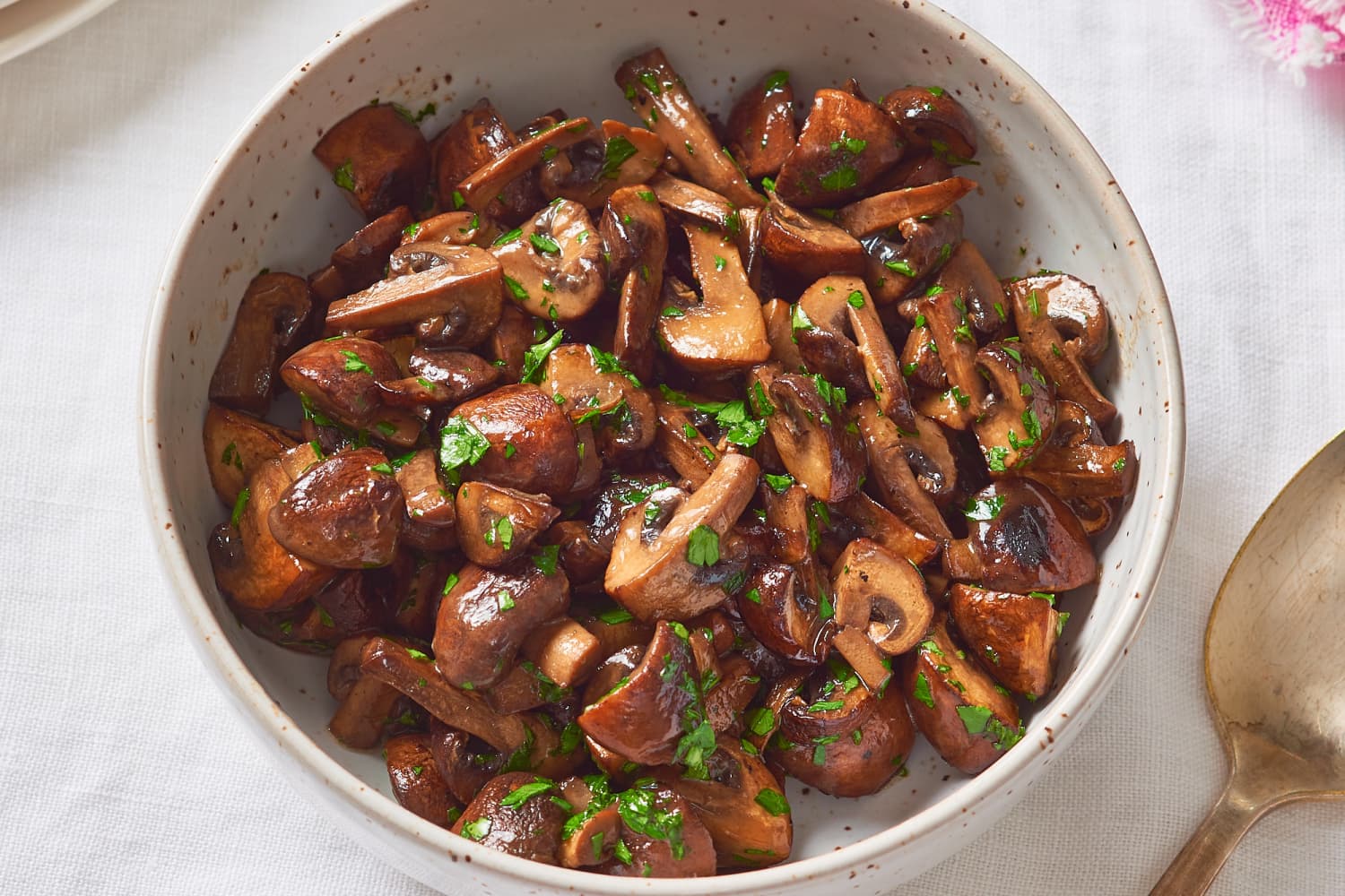 how to cook brown mushrooms in the oven