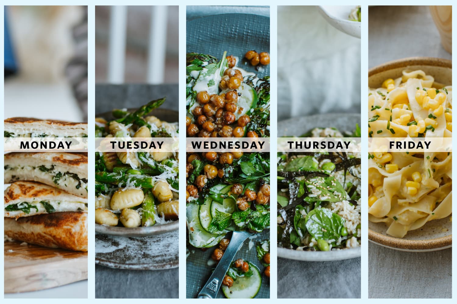 Next Week's Meal Plan: 5 Vegetarian Summer Dinners From Hetty McKinnon ...