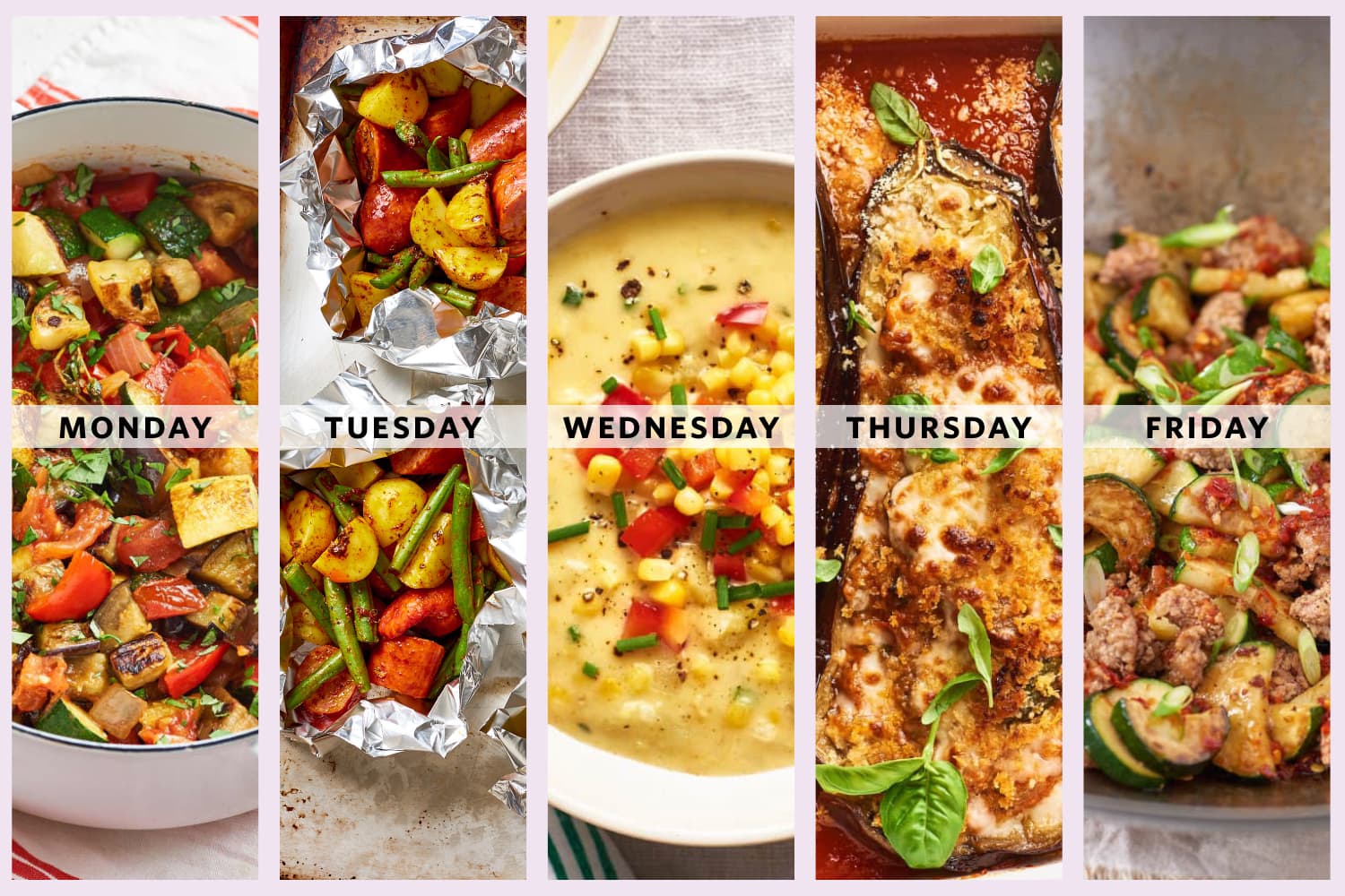 Next Week's Meal Plan: 5 Veggie-Heavy Dinners for Summer | Kitchn