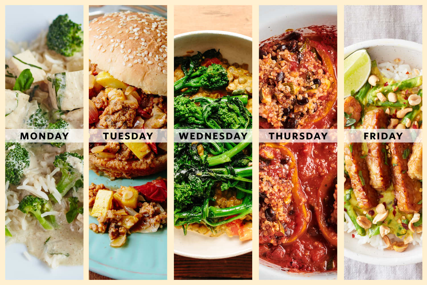 A Week of High-Protein Plant-Based Dinners | The Kitchn