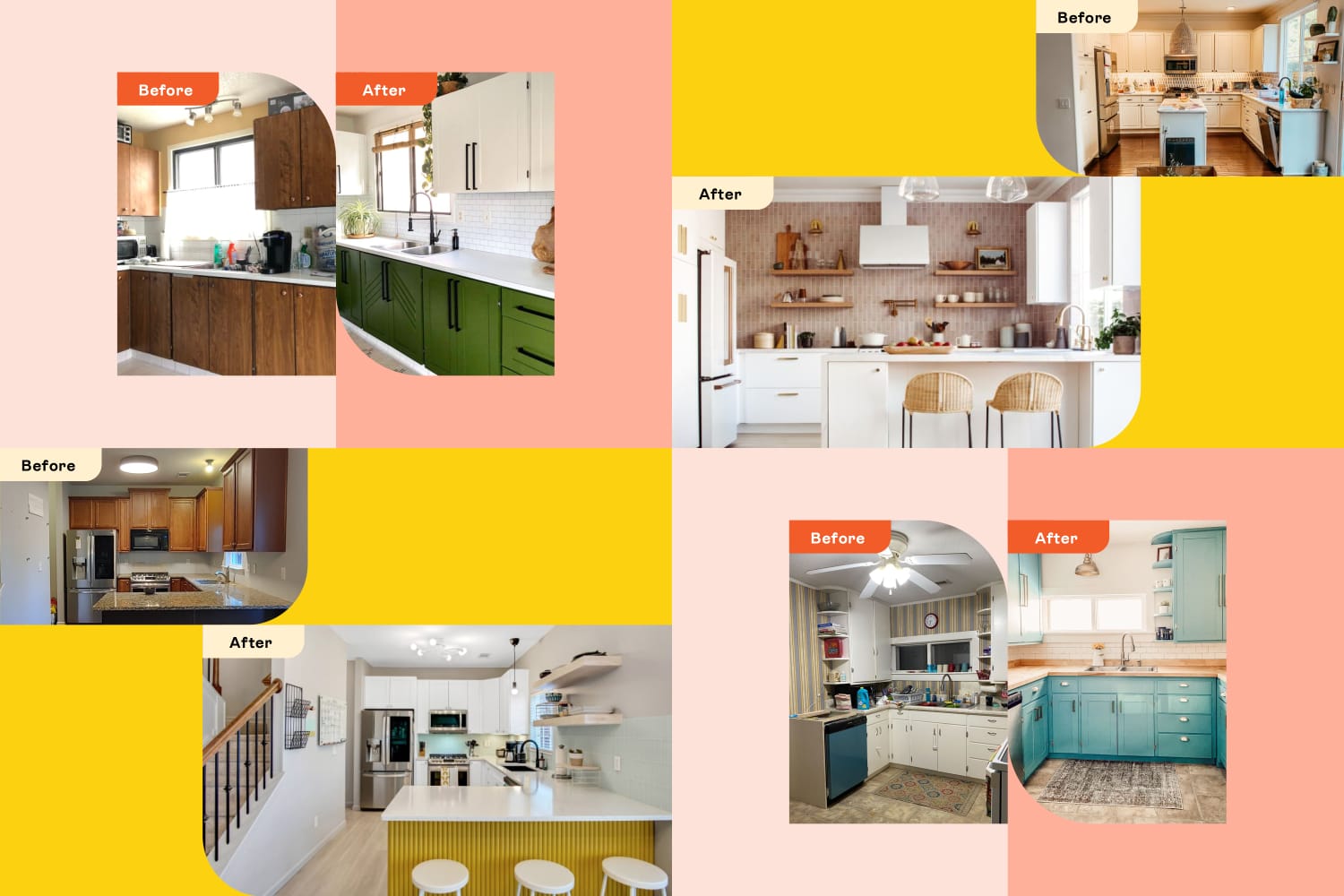 The 50 Most Satisfying Kitchen Makeovers We've Ever Seen | The Kitchn